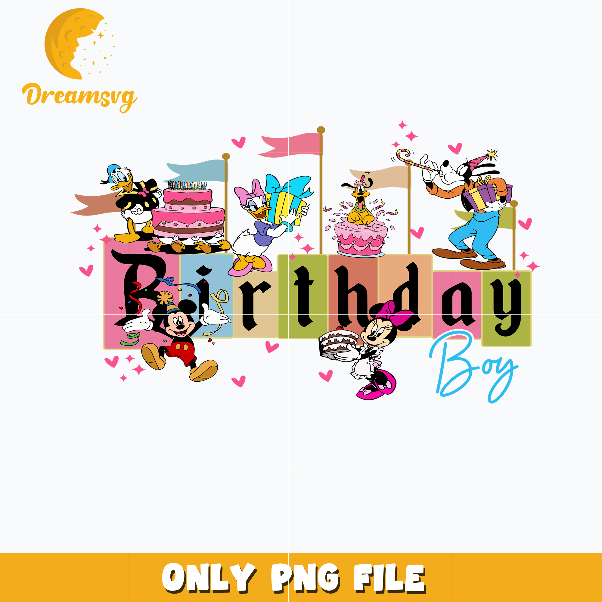 Mickey Birthday Clip Art