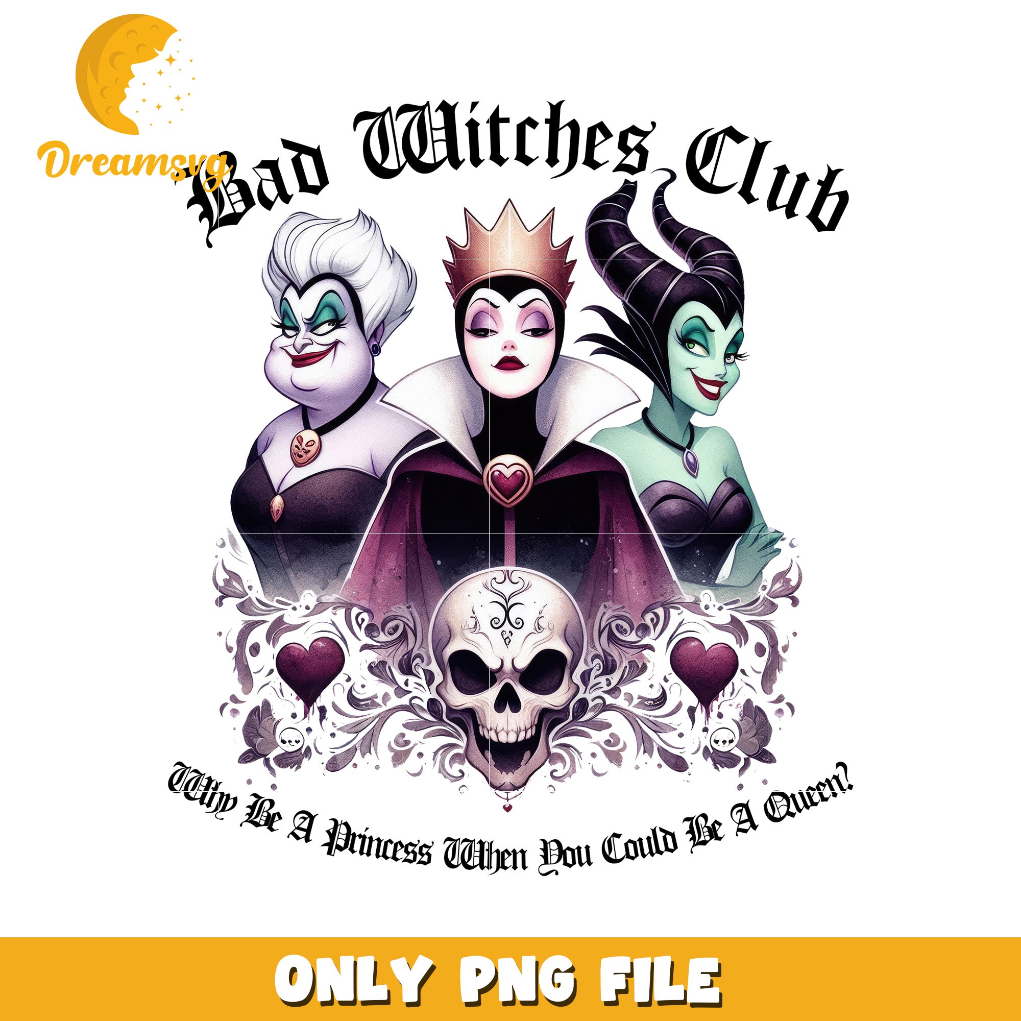 Bad Witches Club PNG Design – DreamSVG Store
