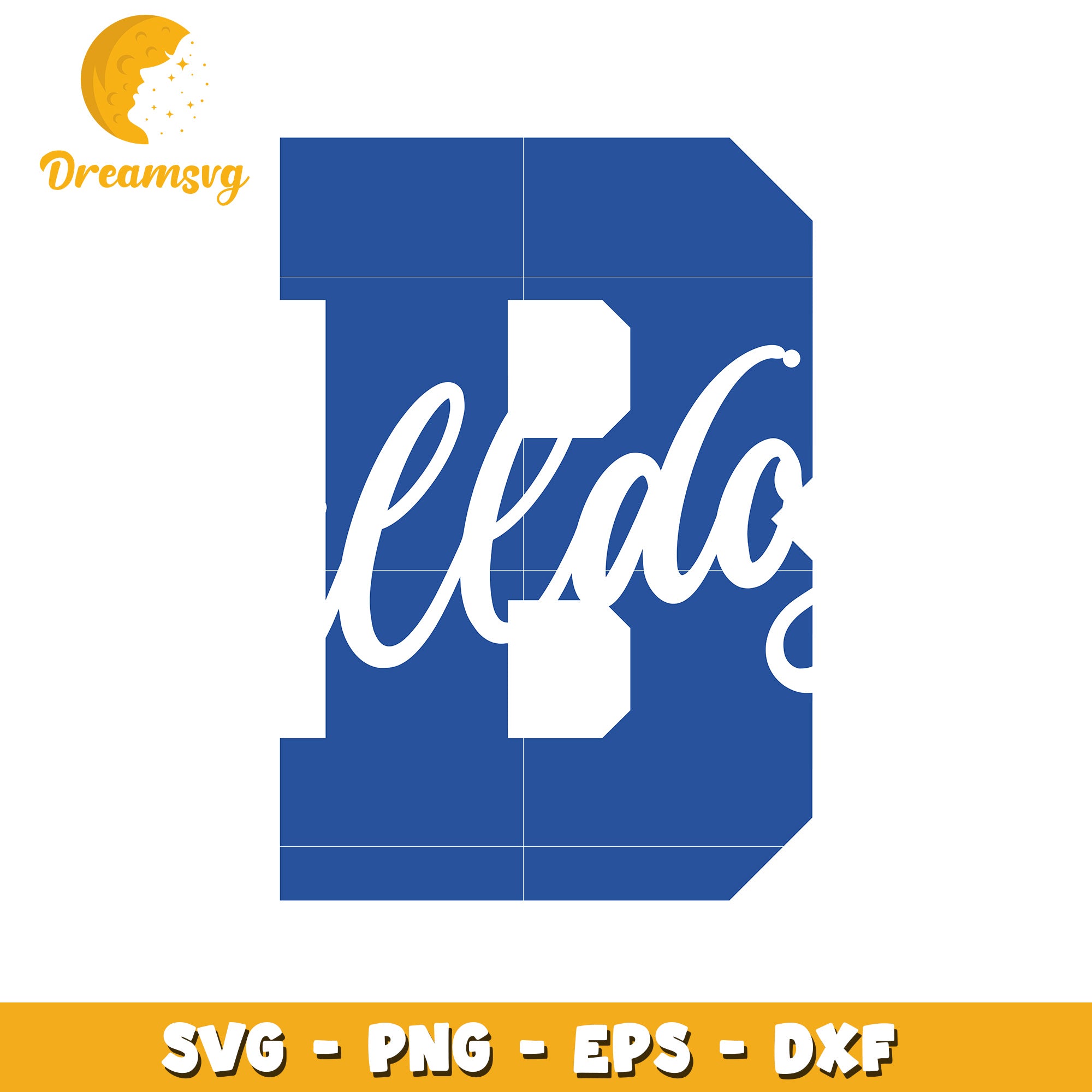 Bulldogs D SVG PNG EPS DXF Cut File – DreamSVG Store