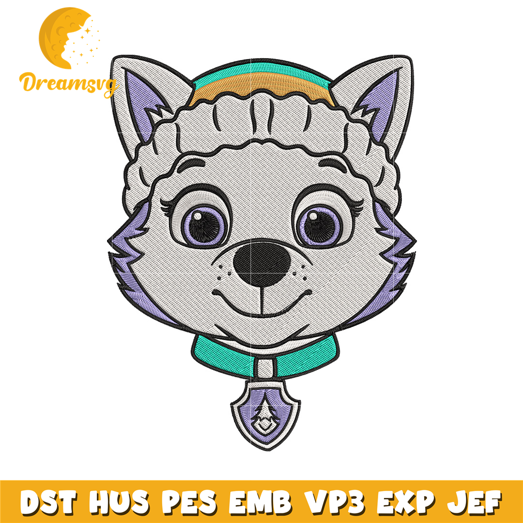 Everest Paw Patrol Face Day 12: Paw Patrol Everest From Paw Patrol