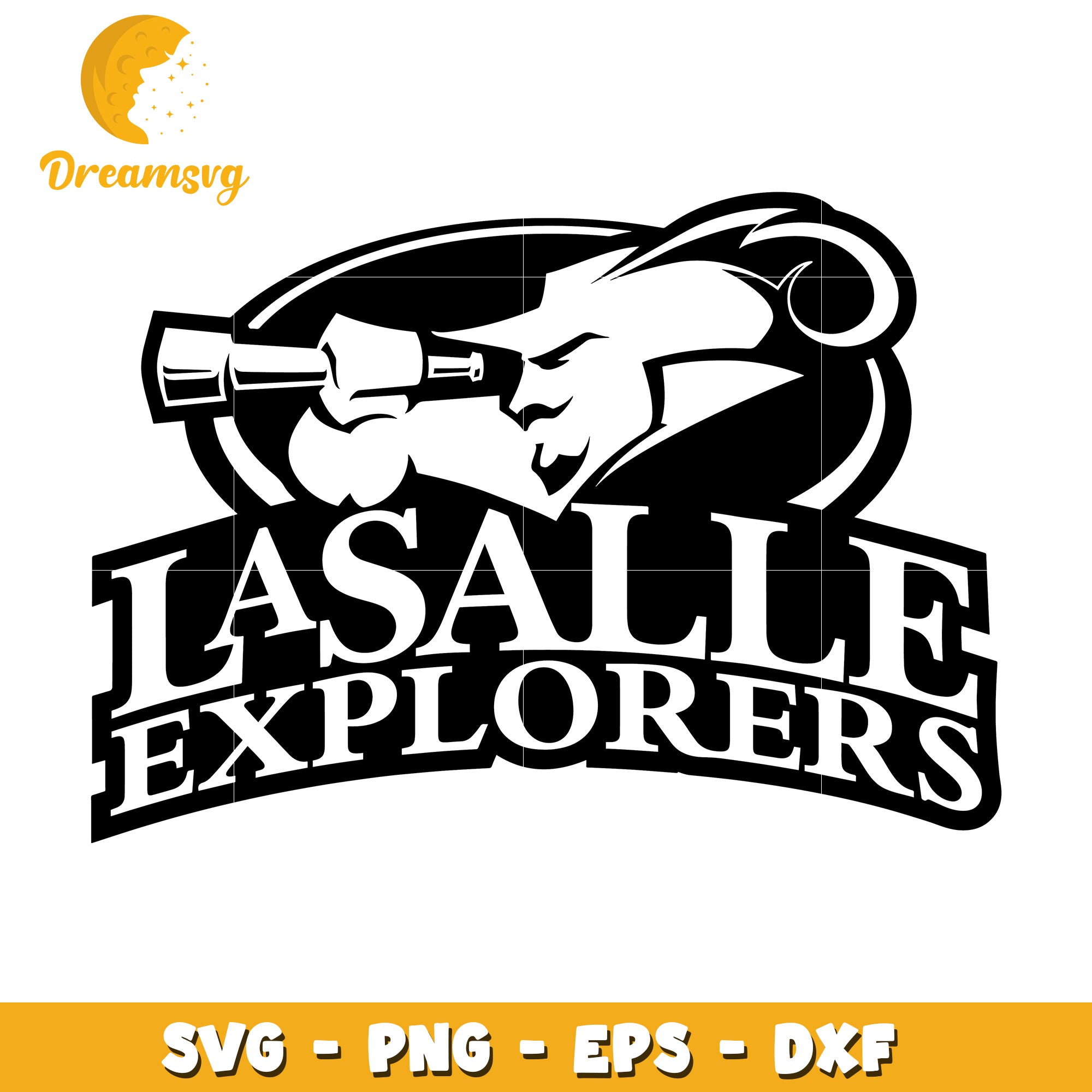 LaSalle Explorers Logo SVG High Quality Downloadable File – DreamSVG Store