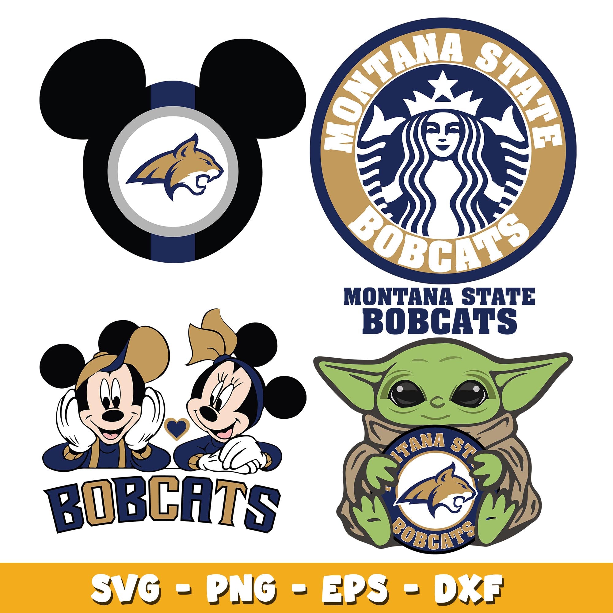Montana state bobcats logo Bundle svg, Montana state bobcats logo svg ...
