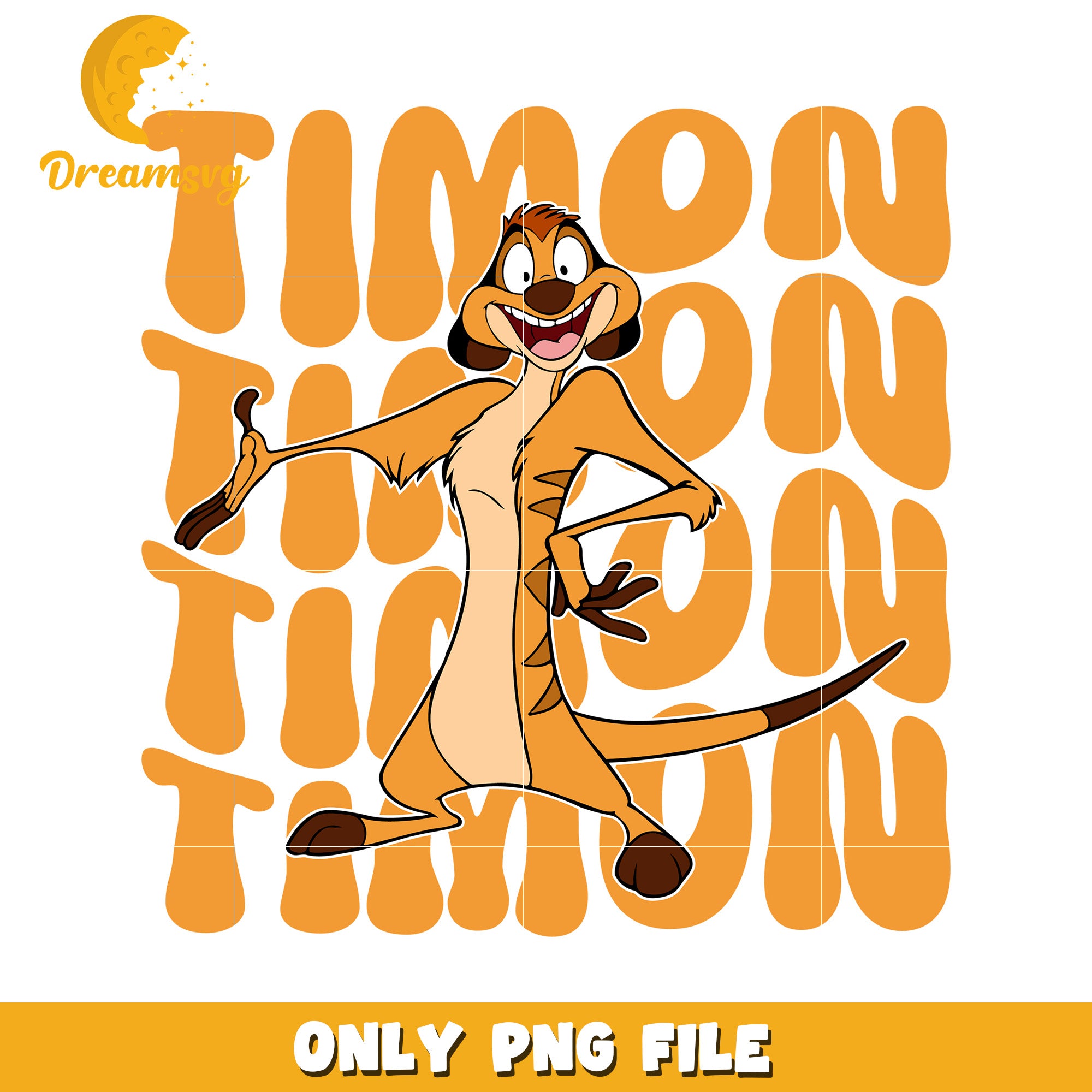 Timon Character PNG File for Download and Use – DreamSVG Store