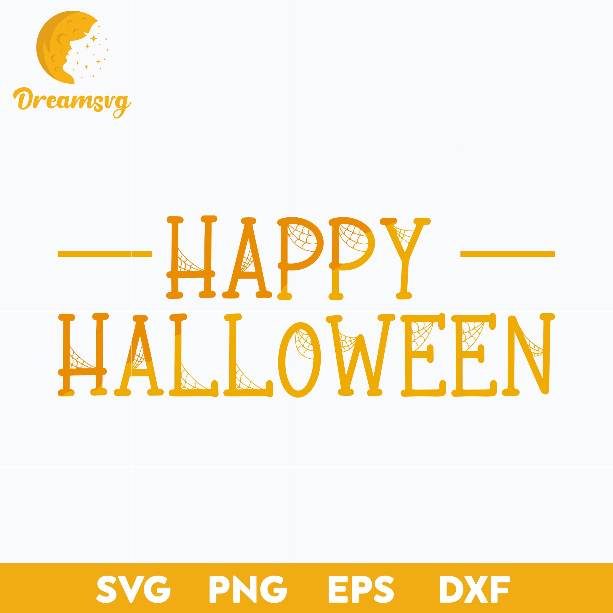 Happy halloween svg, Halloween svg, png, dxf, eps digital file ...