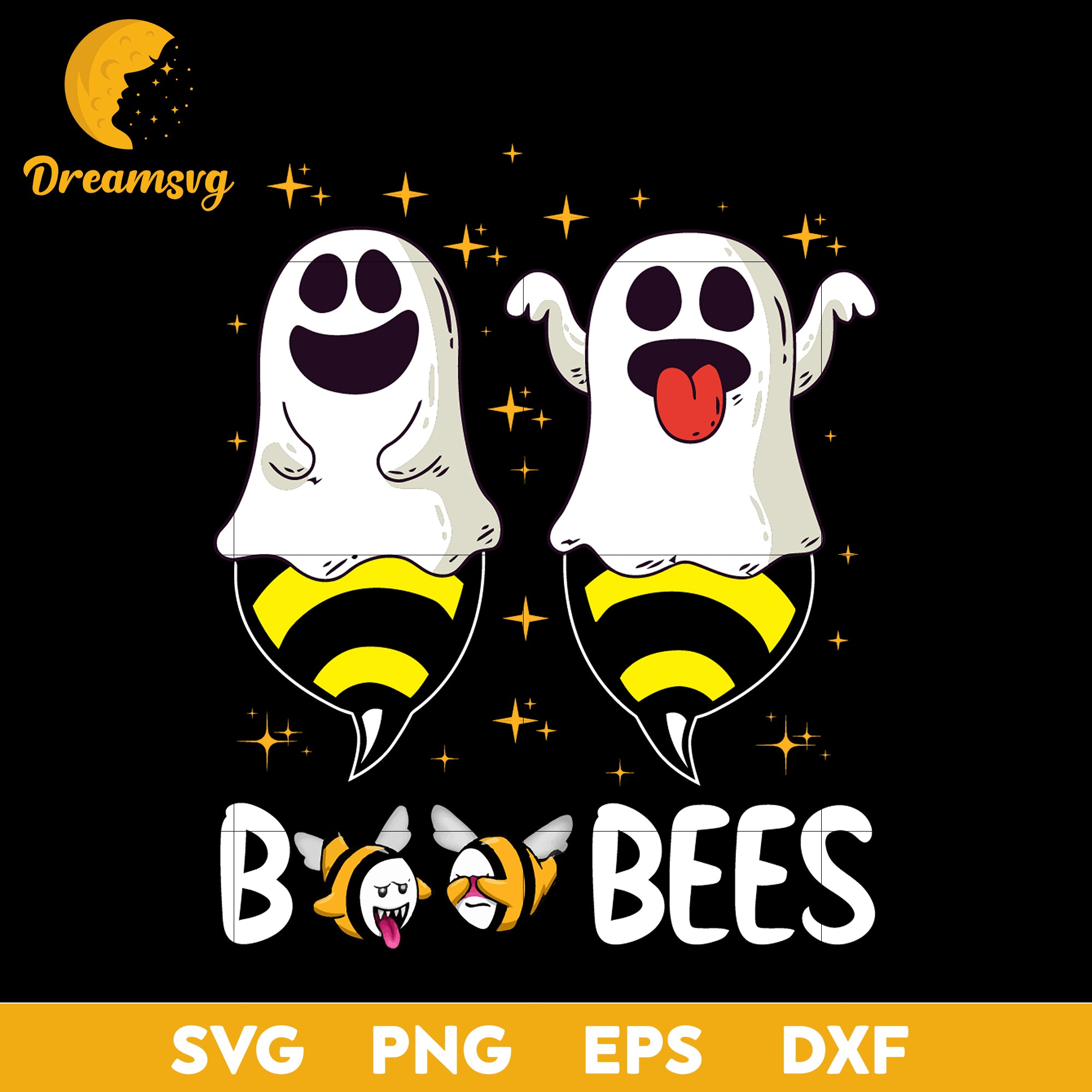 Bee Bees halloween Svg, Halloween svg, png, dxf, eps digital file ...