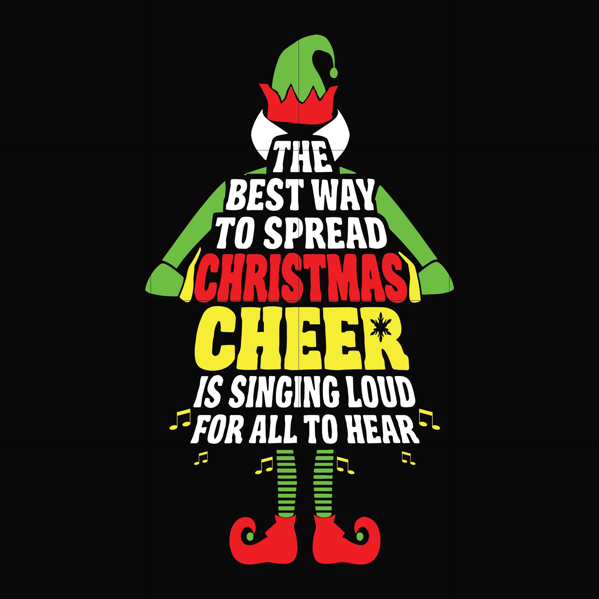 The best way to spread christmas cheer is singing loud for all to hear ...