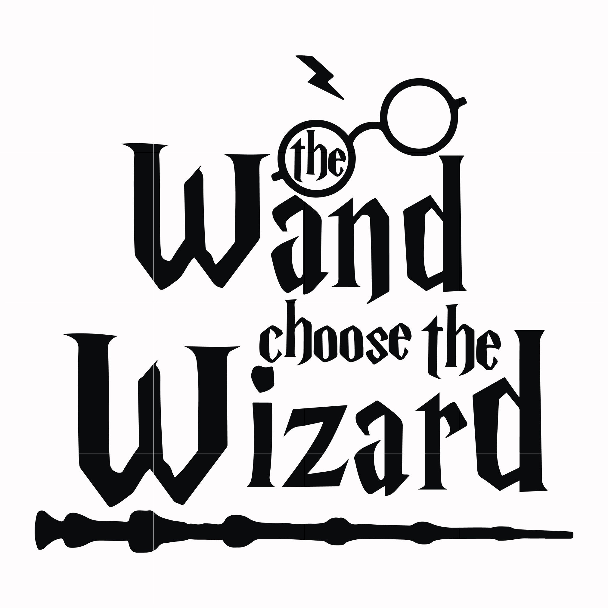 The wand choose the wizard svg, png, dxf, eps file HRPT0004 – DreamSVG ...