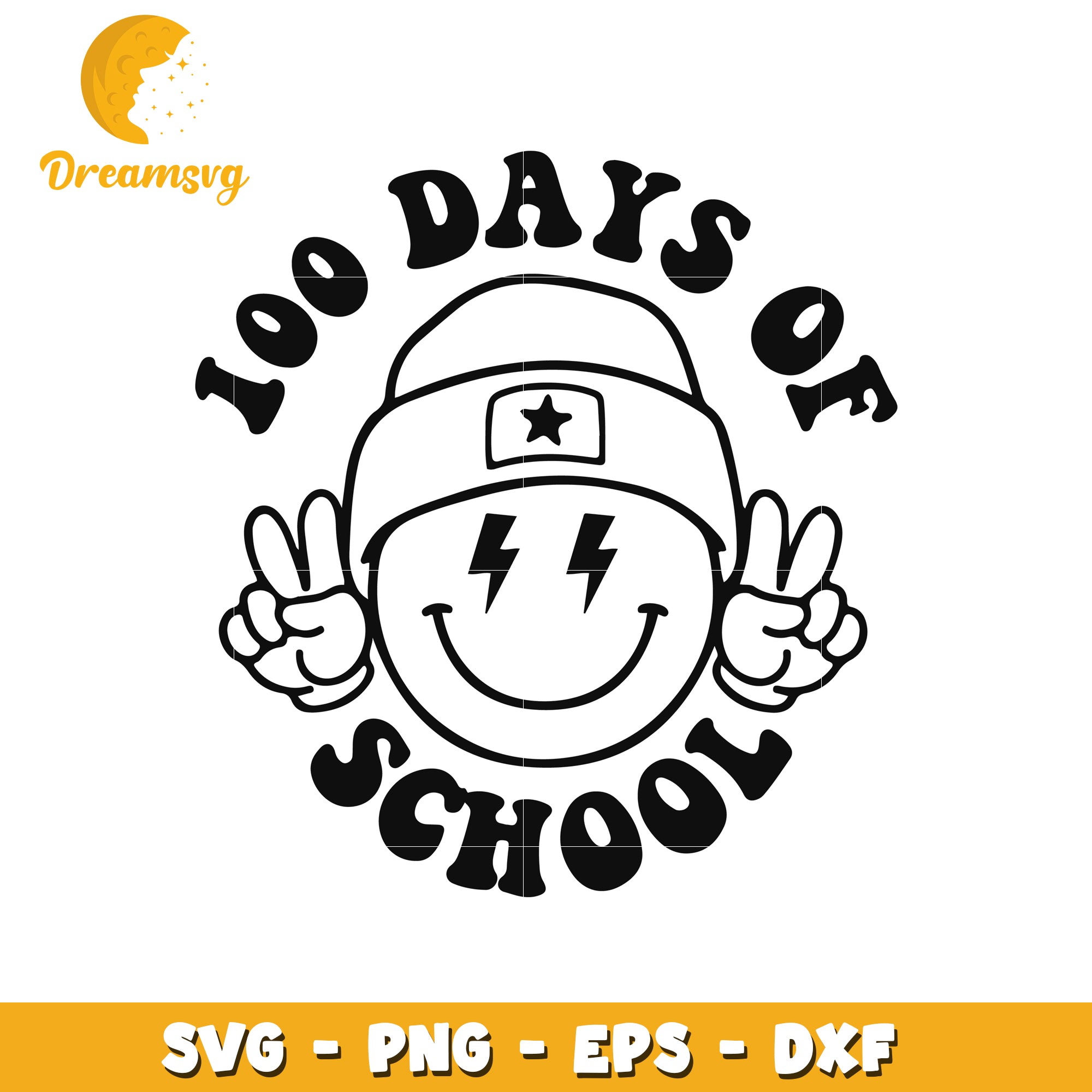 100 Days of School SVG Design for Fun Classroom Projects – DreamSVG Store