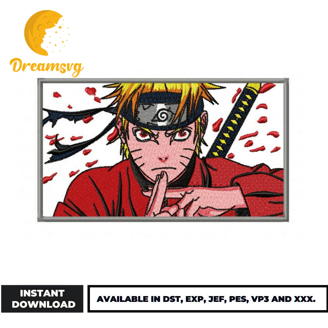 Naruto hand signs embroidery design – DreamSVG Store
