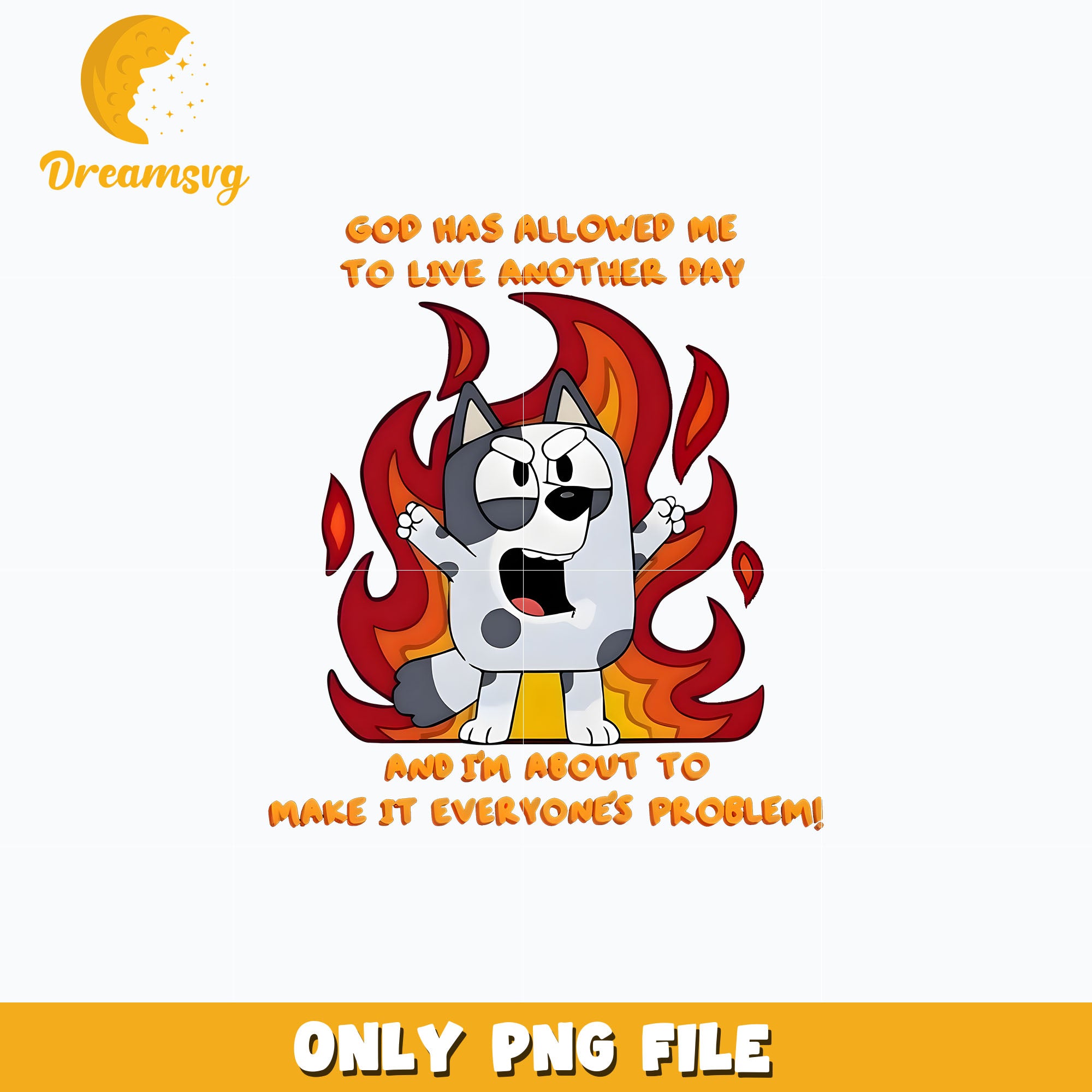 Muffin god has allowed me cartoon png – DreamSVG Store