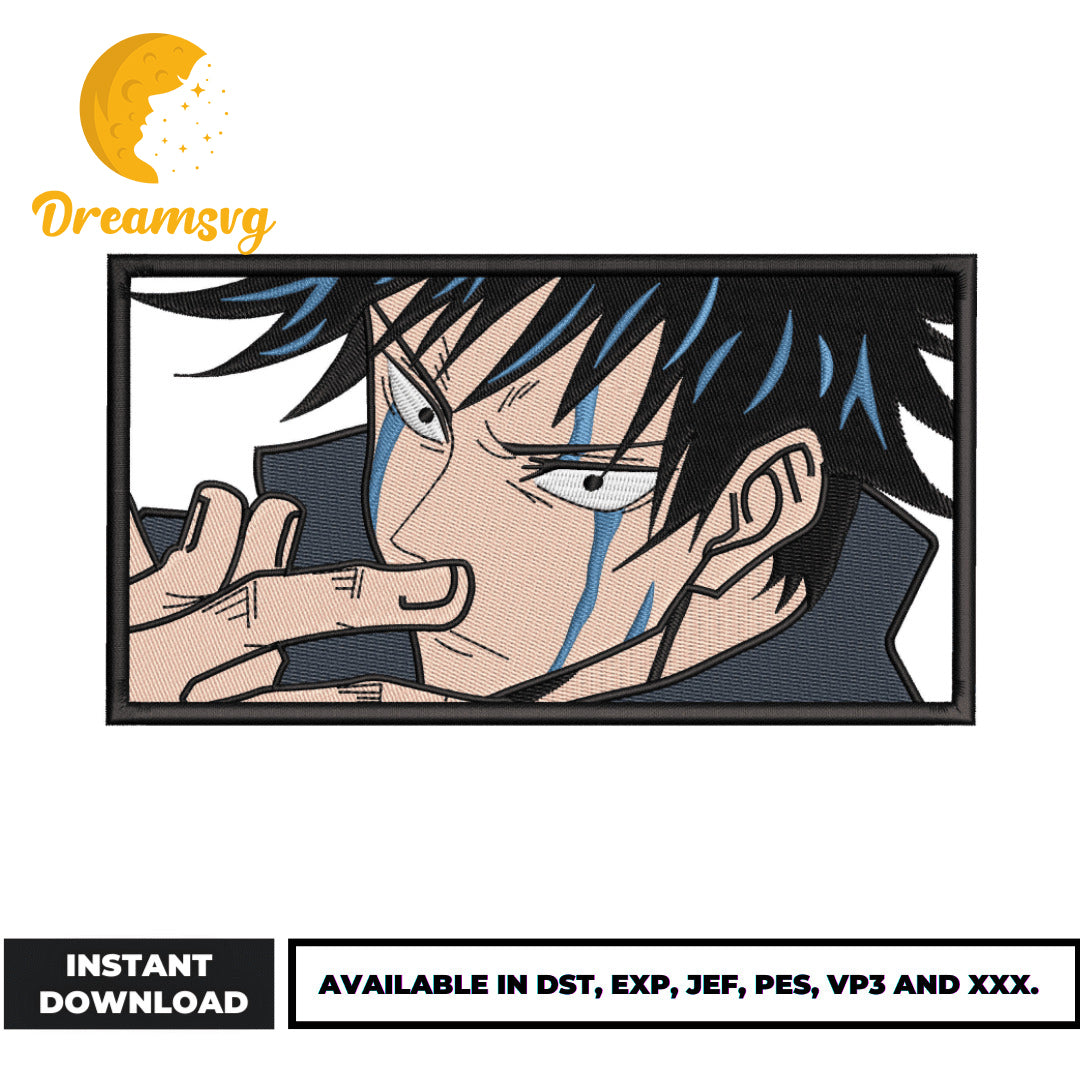 Megumi face embroidery design – DreamSVG Store