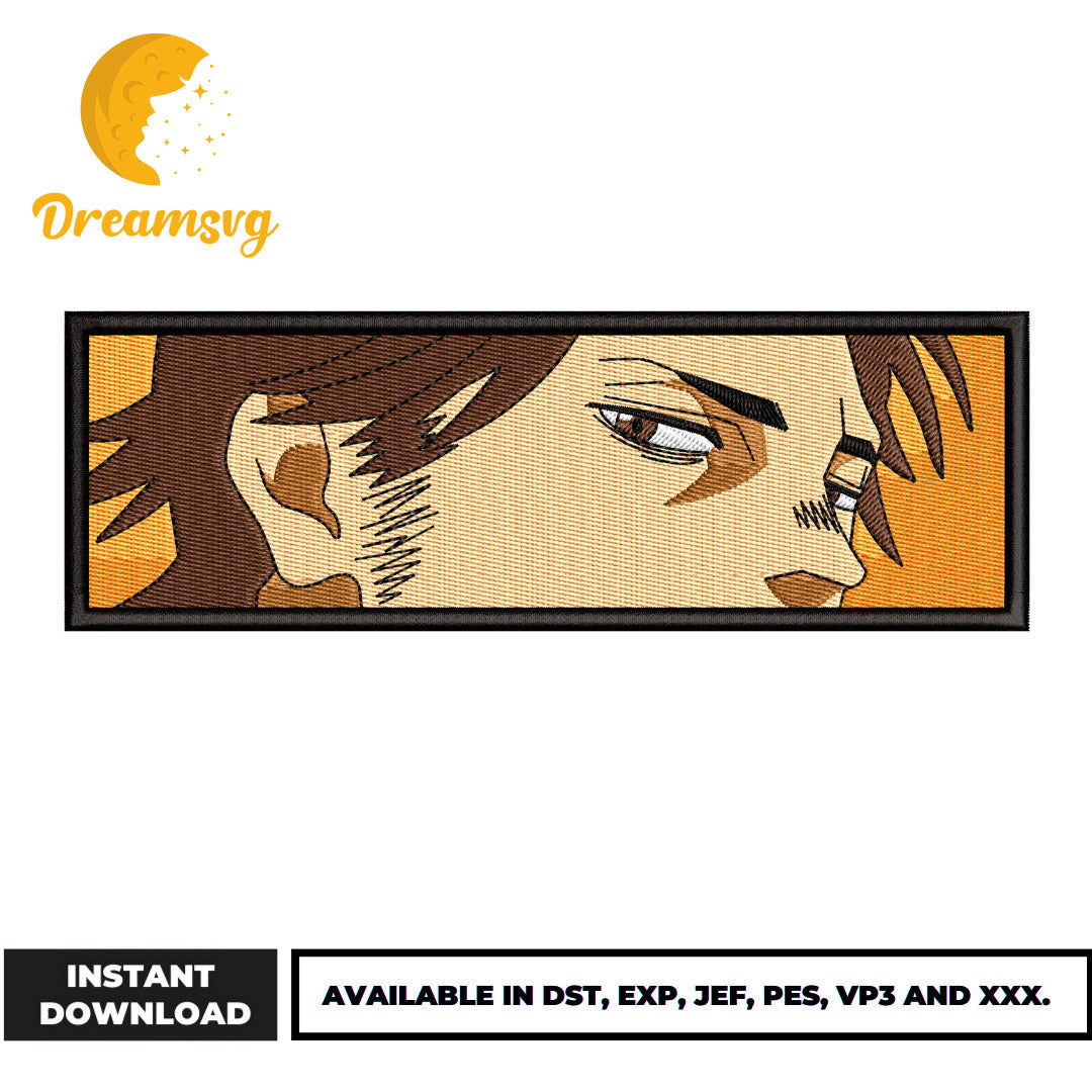 Captain yami eyes embroidery design – DreamSVG Store