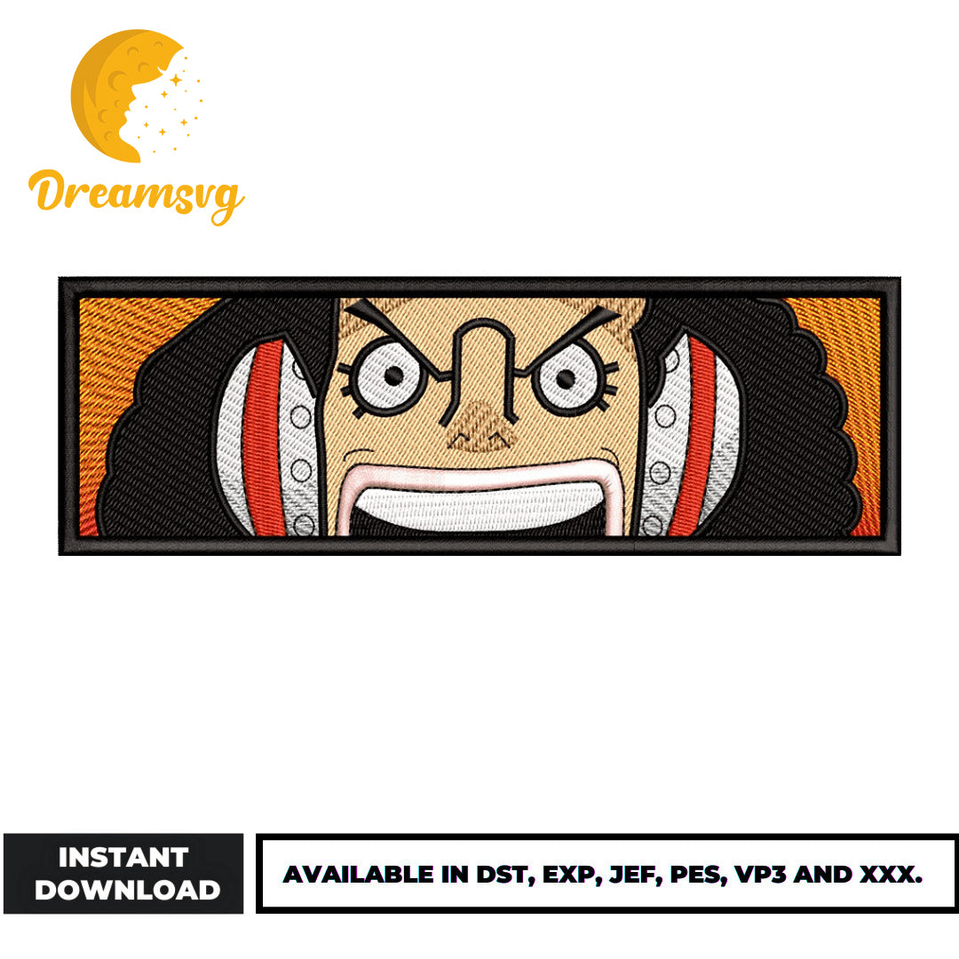 Usopp eyes embroidery design – DreamSVG Store