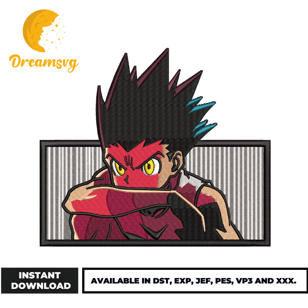 Gon angry embroidery design – DreamSVG Store