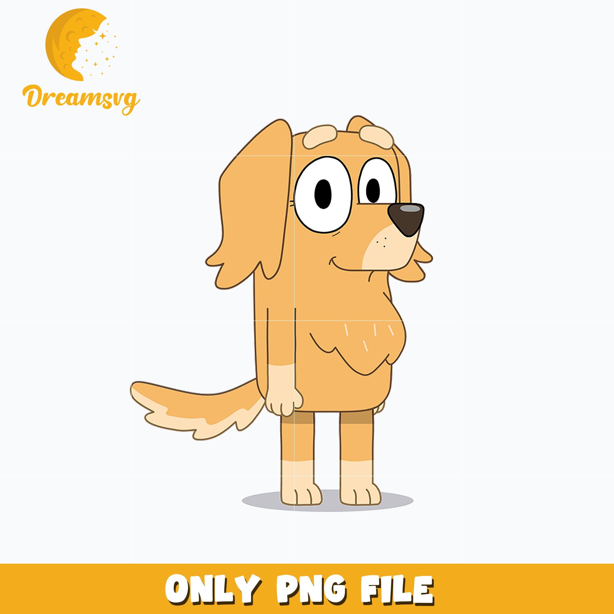 Bluey Mrs Retriever cartoon png – DreamSVG Store