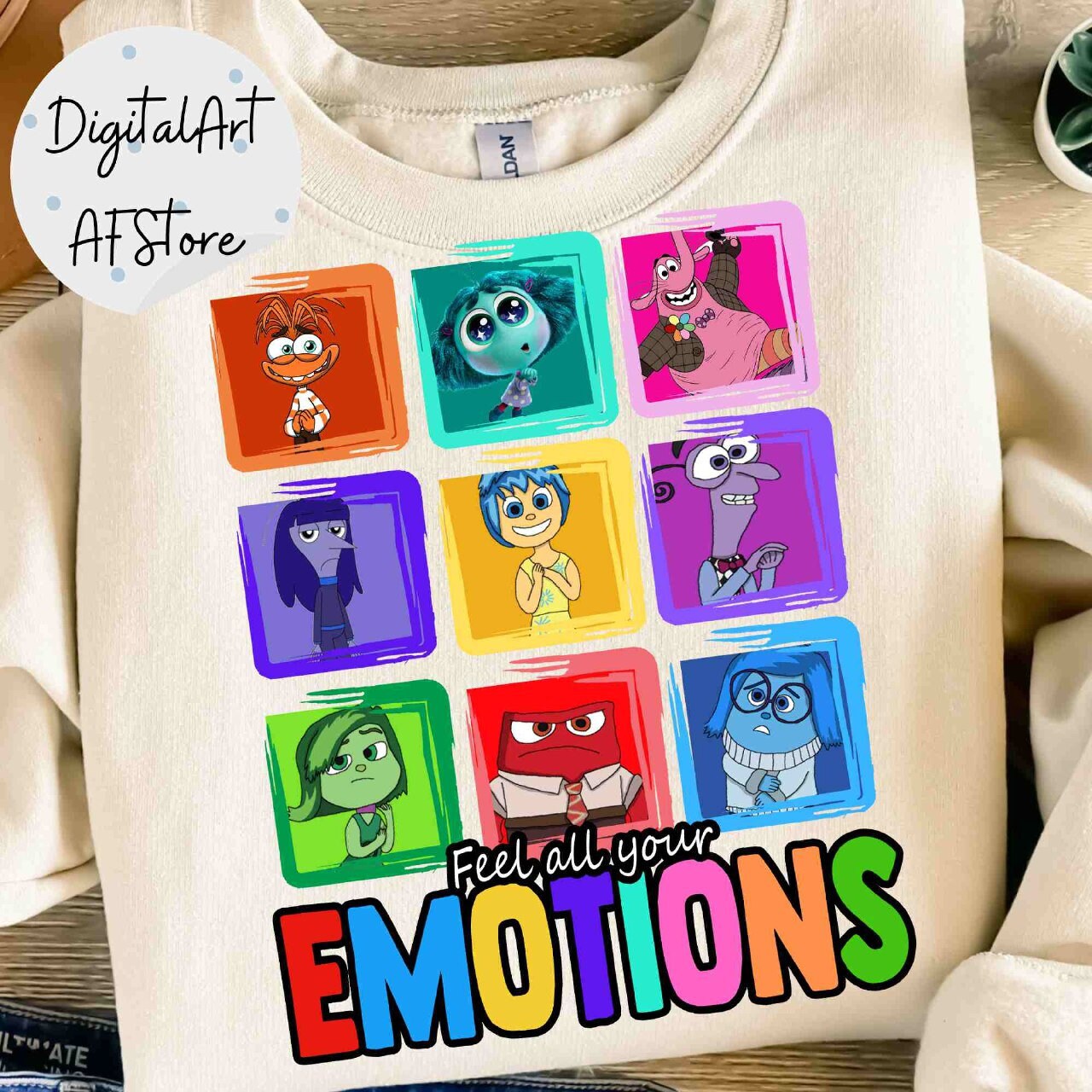 Inside Out 2 Feel All Your Emotions png bundle – DreamSVG Store