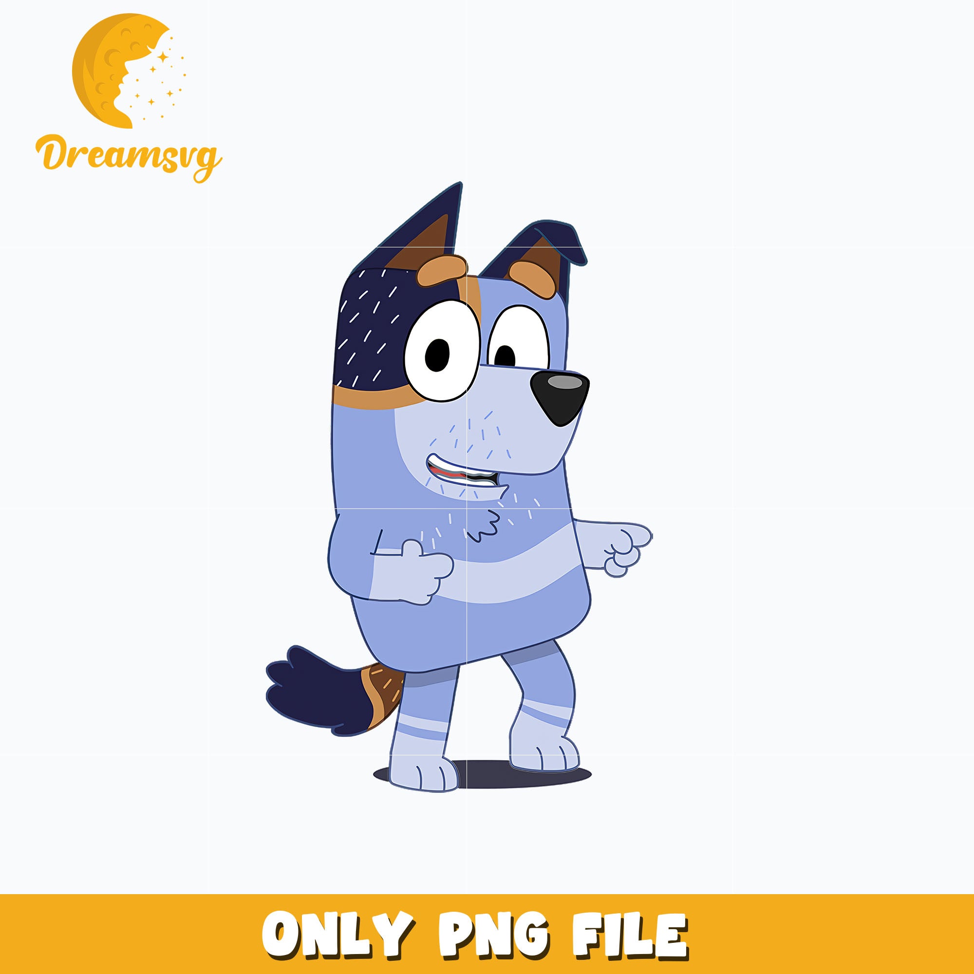 Bluey Uncle Stripe png – DreamSVG Store