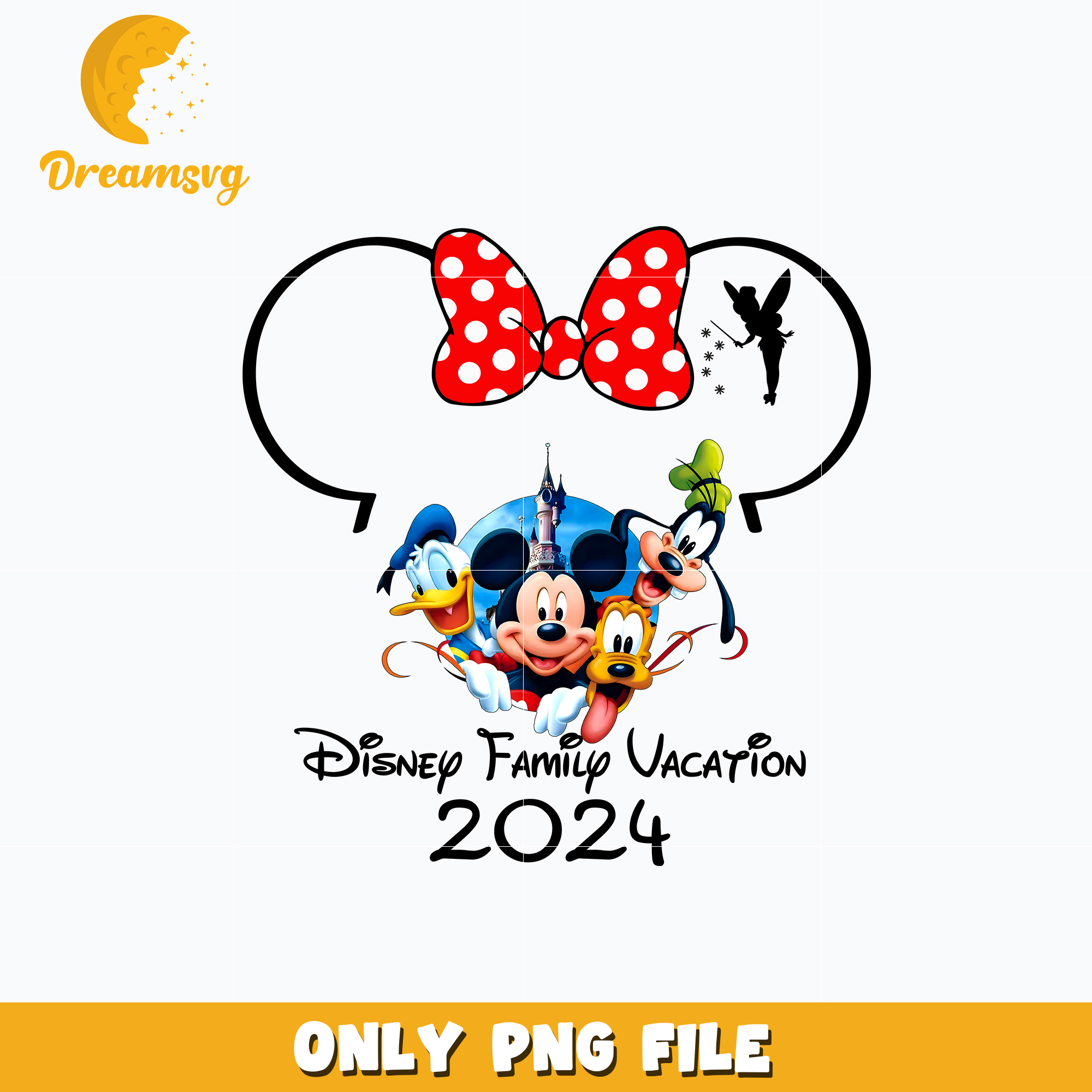 Mickey girl disney family vacation 2024 png – DreamSVG Store