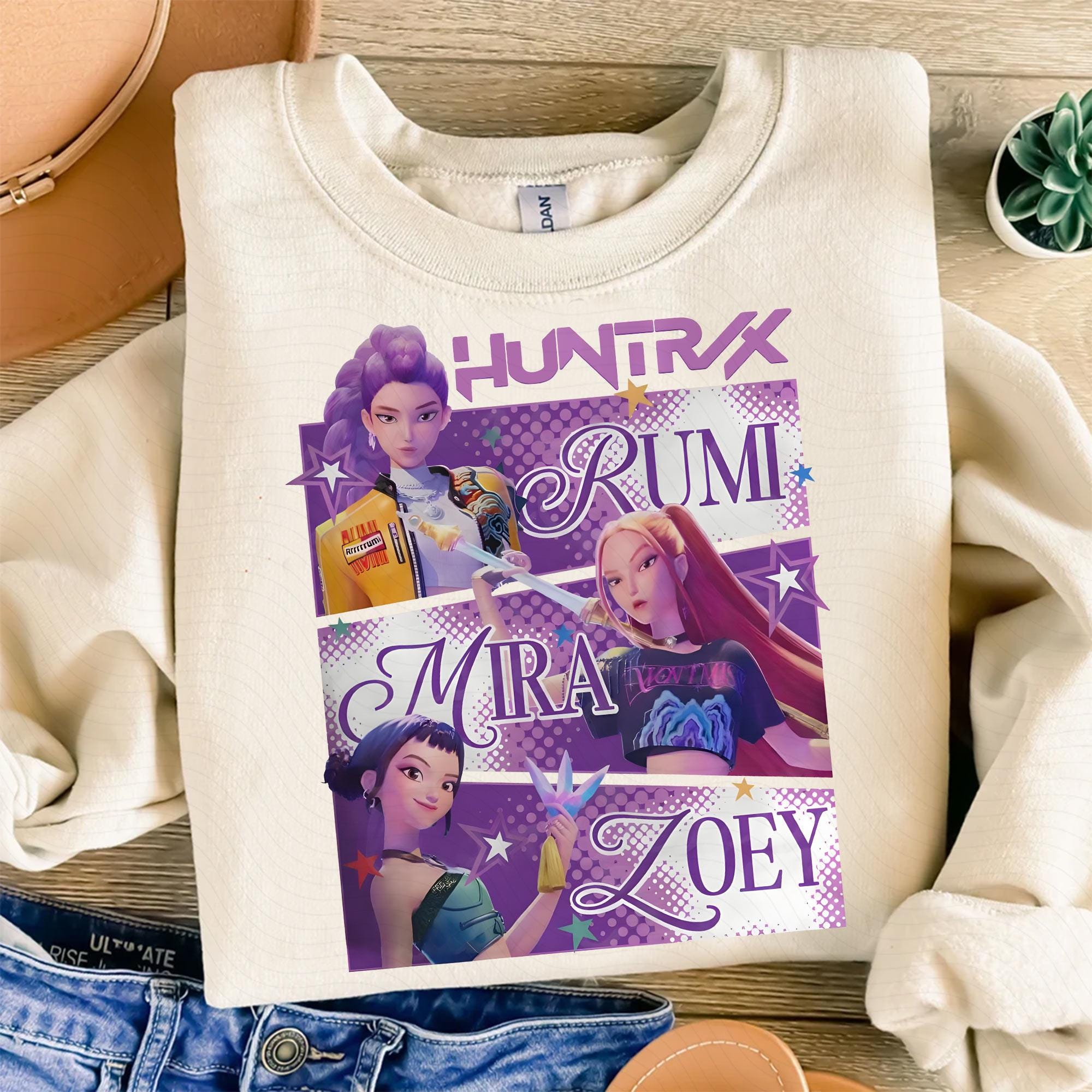 Huntrix Kpop Demon Hunters Bundle Png – DreamSVG Store