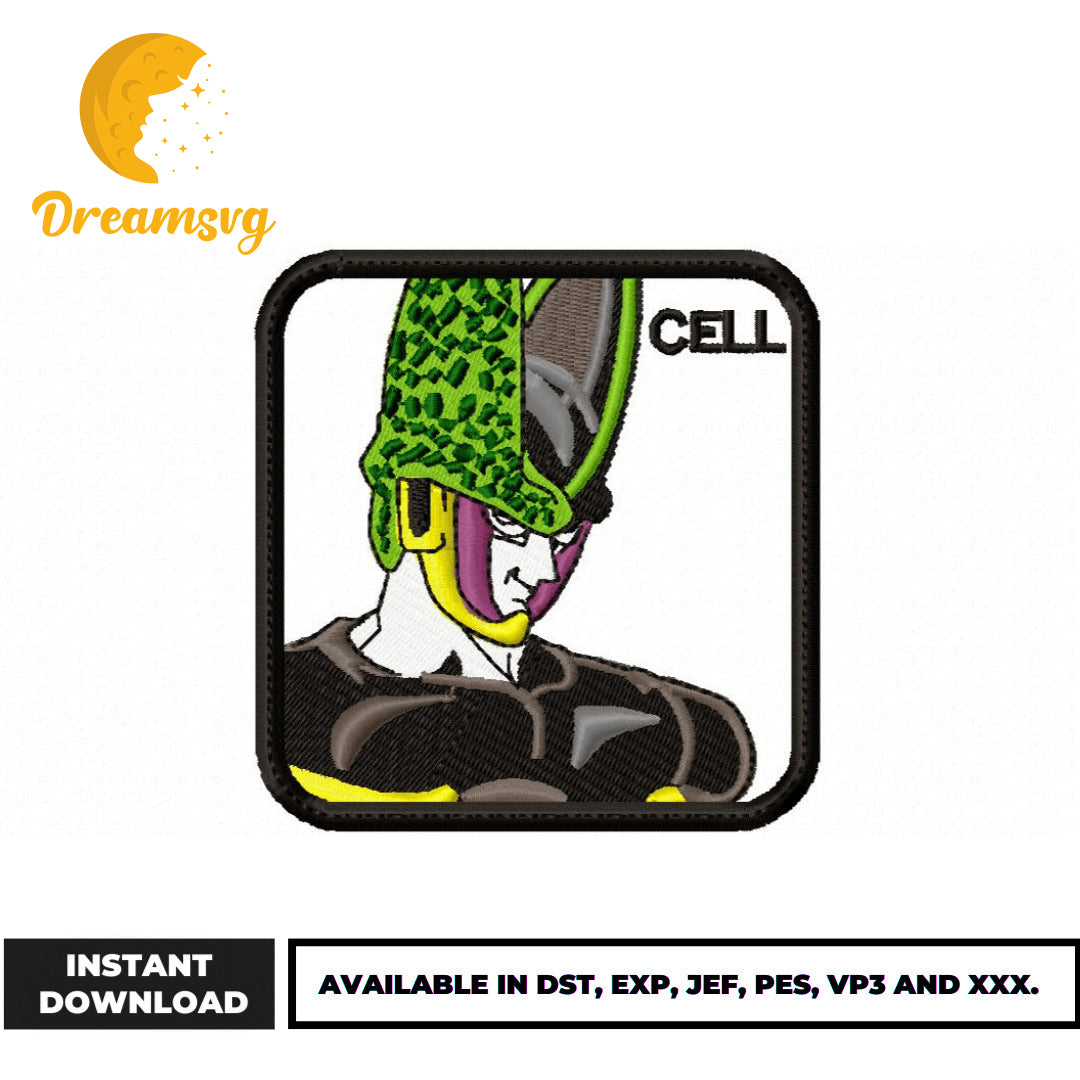 Cell embroidery design, dragon ball embroidery – DreamSVG Store