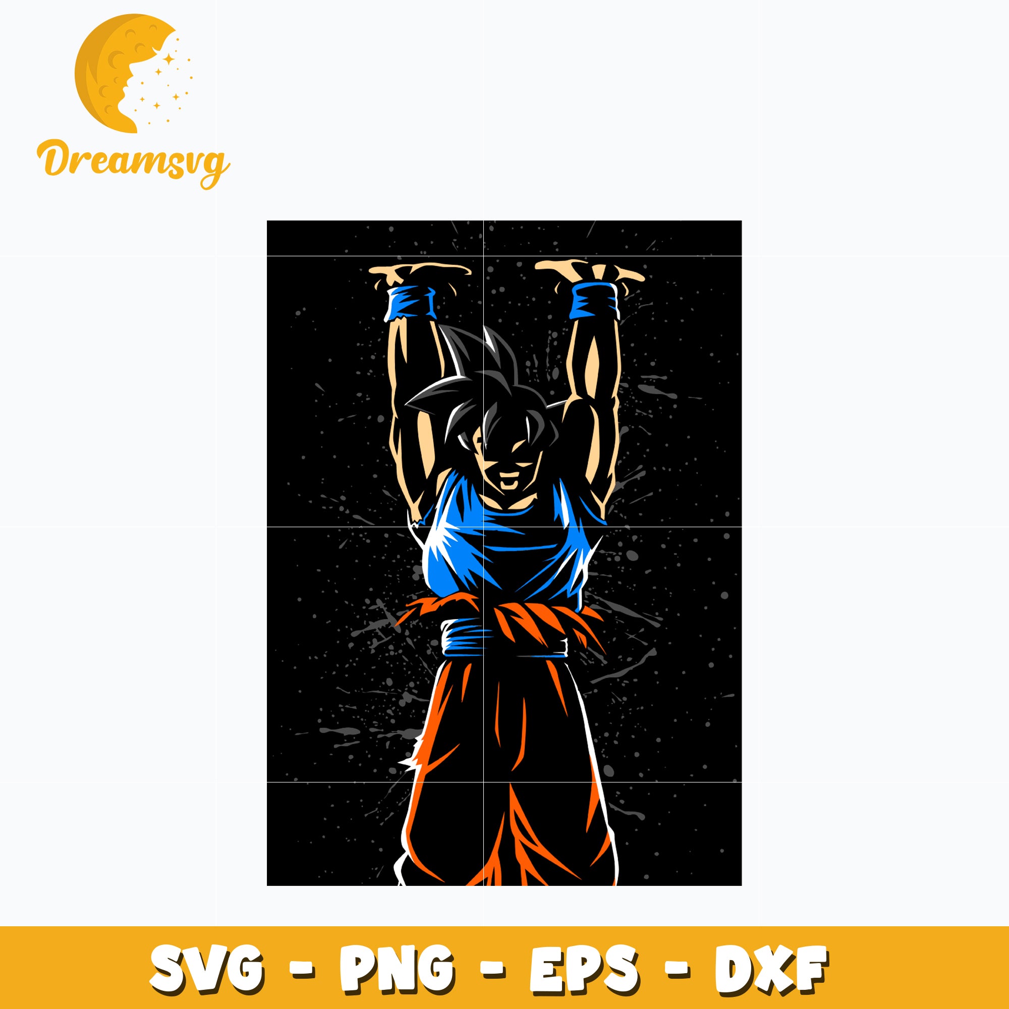 Goku Svg, Anime Svg, Dragon Ball Svg – DreamSVG Store
