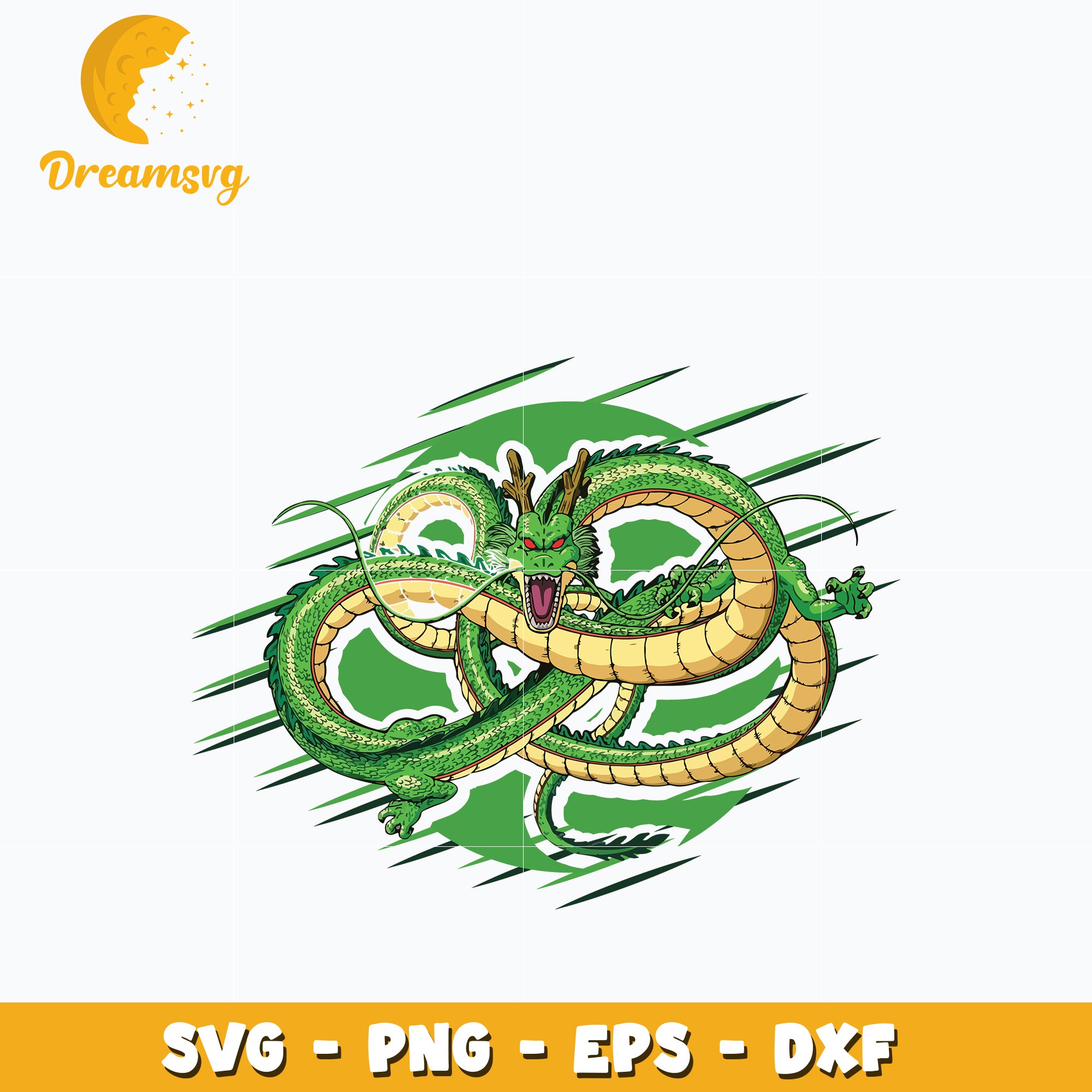 Shenron Svg, Anime Svg, Dragon Ball Svg – DreamSVG Store