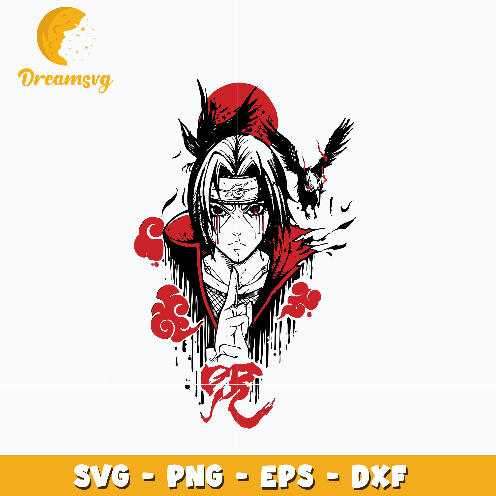 Sharingan Itachi Svg, Anime Svg, Naruto anime Svg – DreamSVG Store
