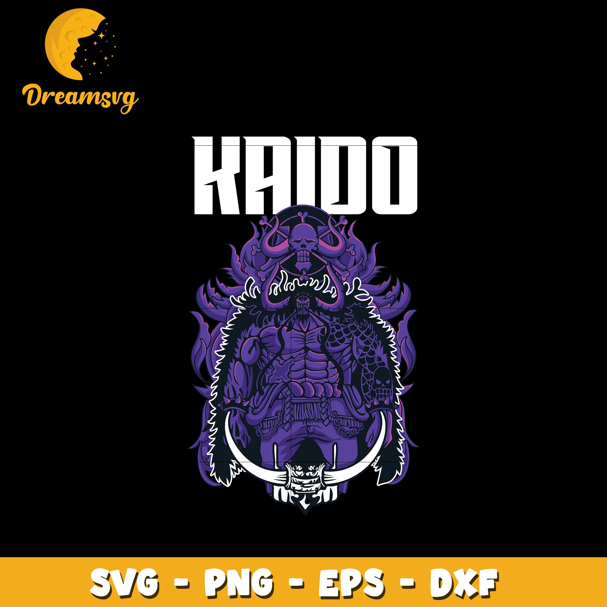 Kaido Svg, Anime Svg, One piece Svg – DreamSVG Store