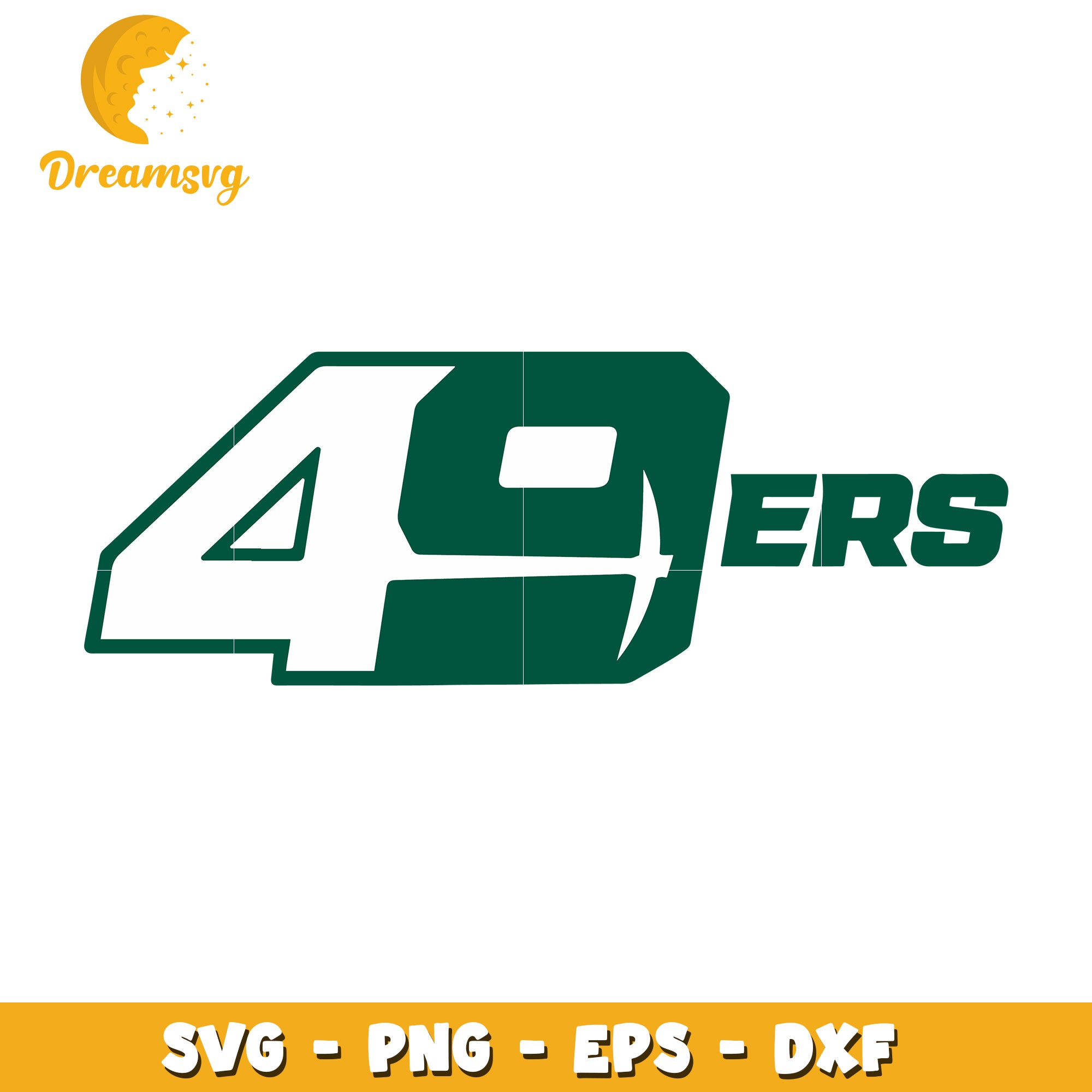 49ers SVG PNG EPS DXF Cut Files – DreamSVG Store
