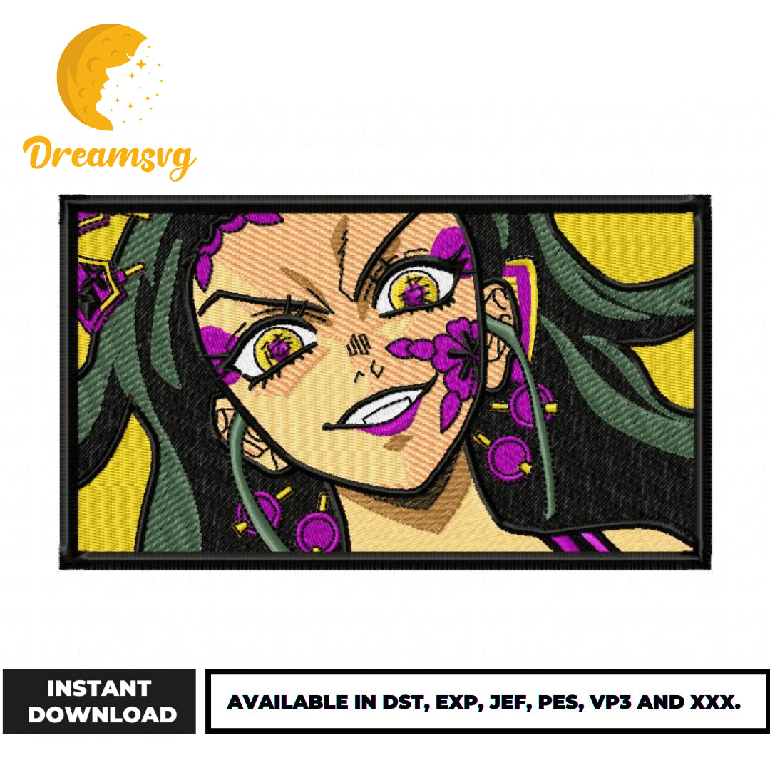 Daki face embroidery design – DreamSVG Store