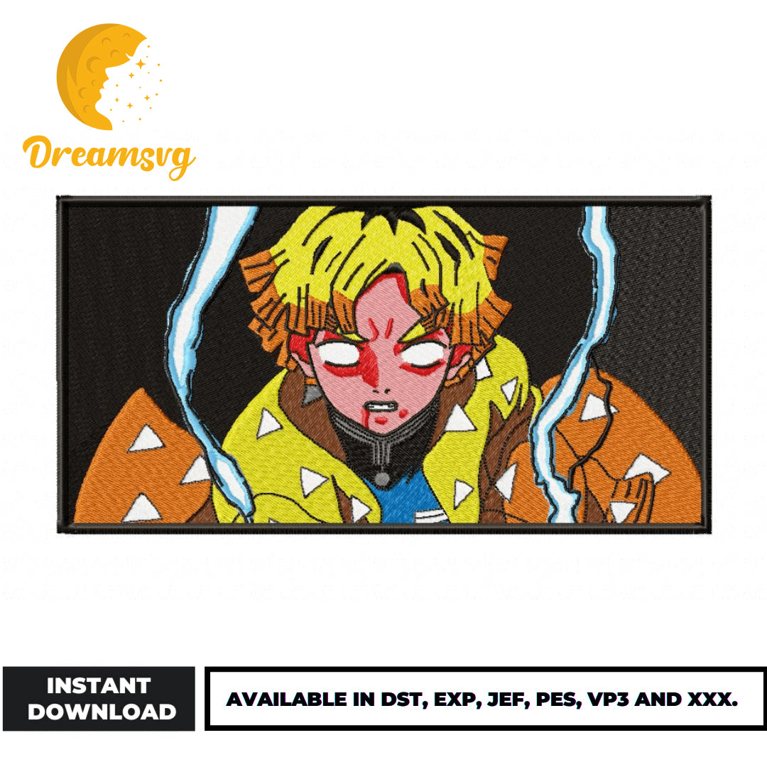 Zenitsu Agatsuma Angry Aniplex: Demon Slayer: Kimetsu No Yaiba