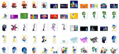 Inside Out 2 characters design png bundle, disney cartoon png, instant ...