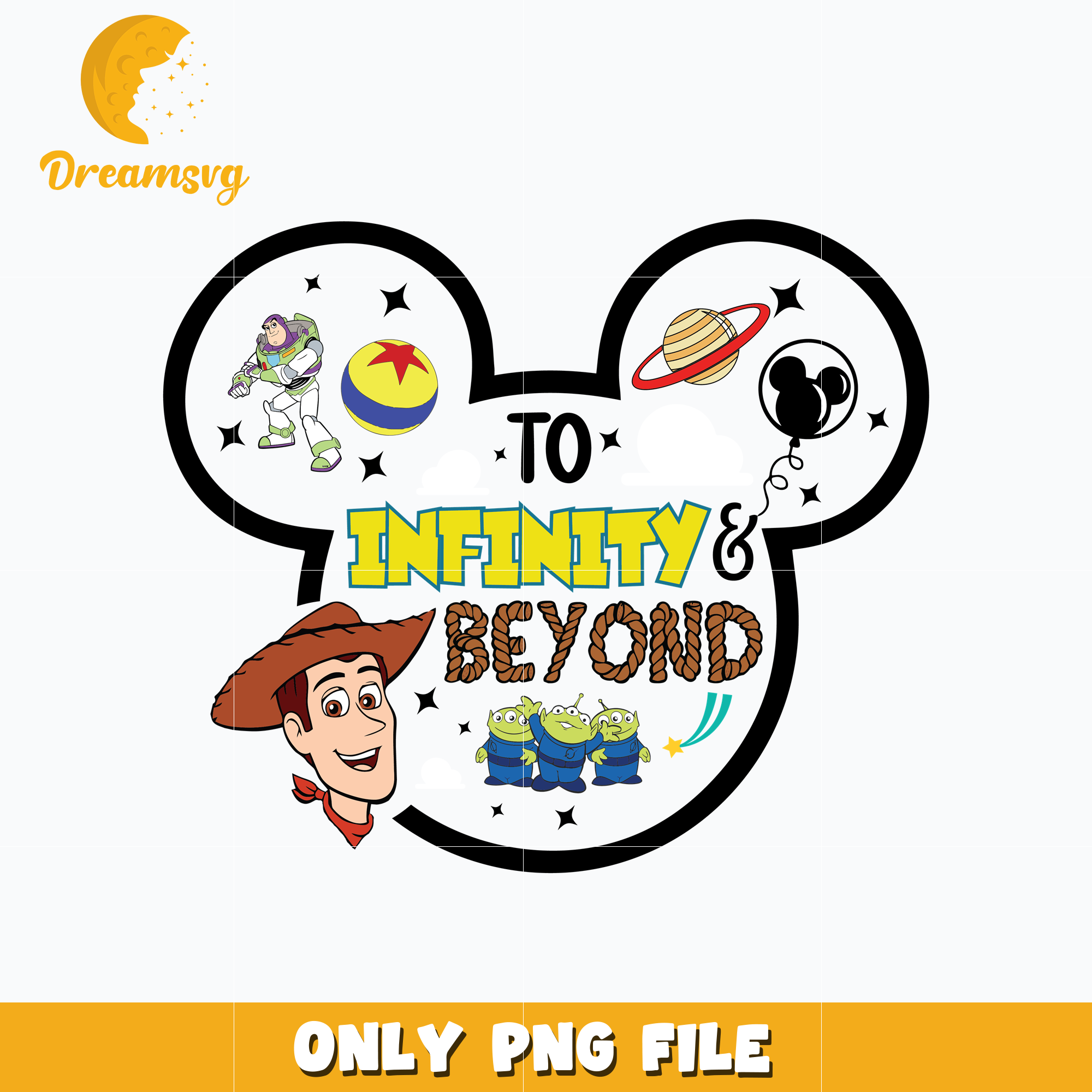 To Infinity Beyond Png – DreamSVG Store
