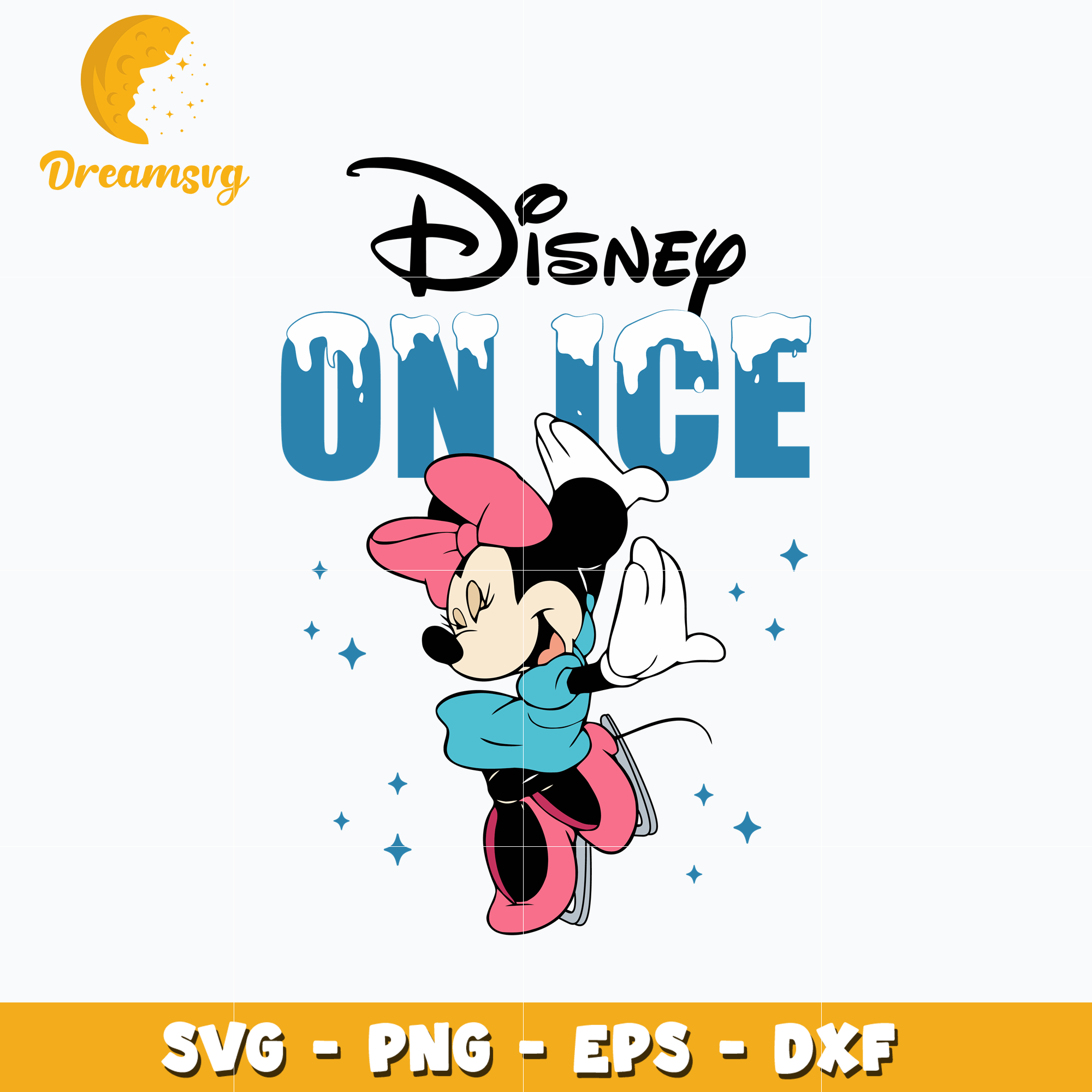 Minnie mouse disney on ice svg – DreamSVG Store