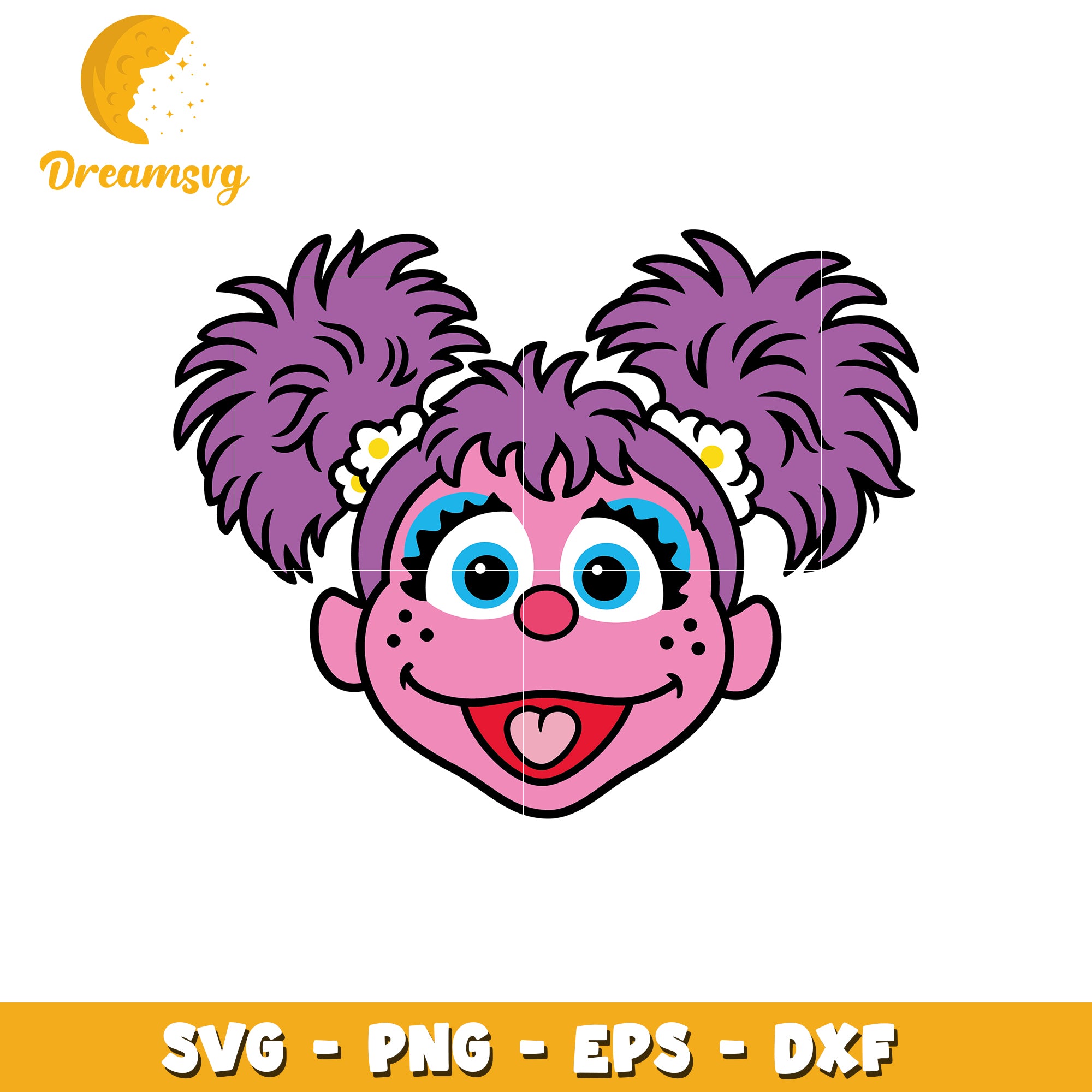 Abby Cadabby SVG PNG EPS DXF Cut File – DreamSVG Store