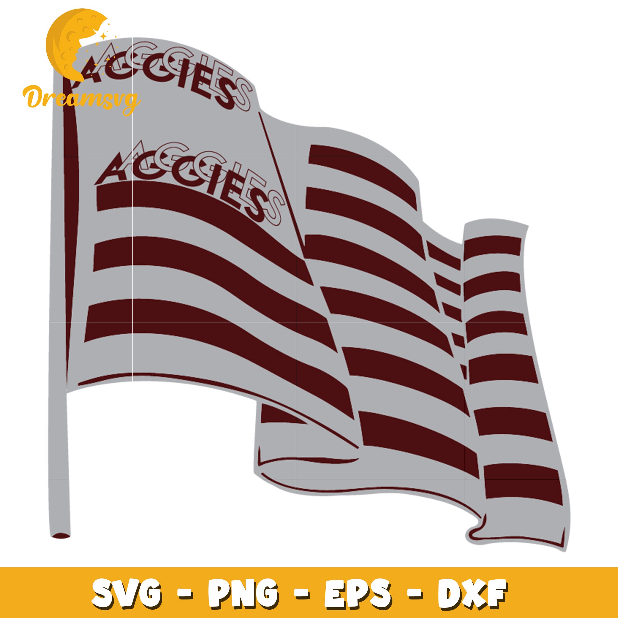 Access Flag SVG PNG EPS DXF Cut File – DreamSVG Store