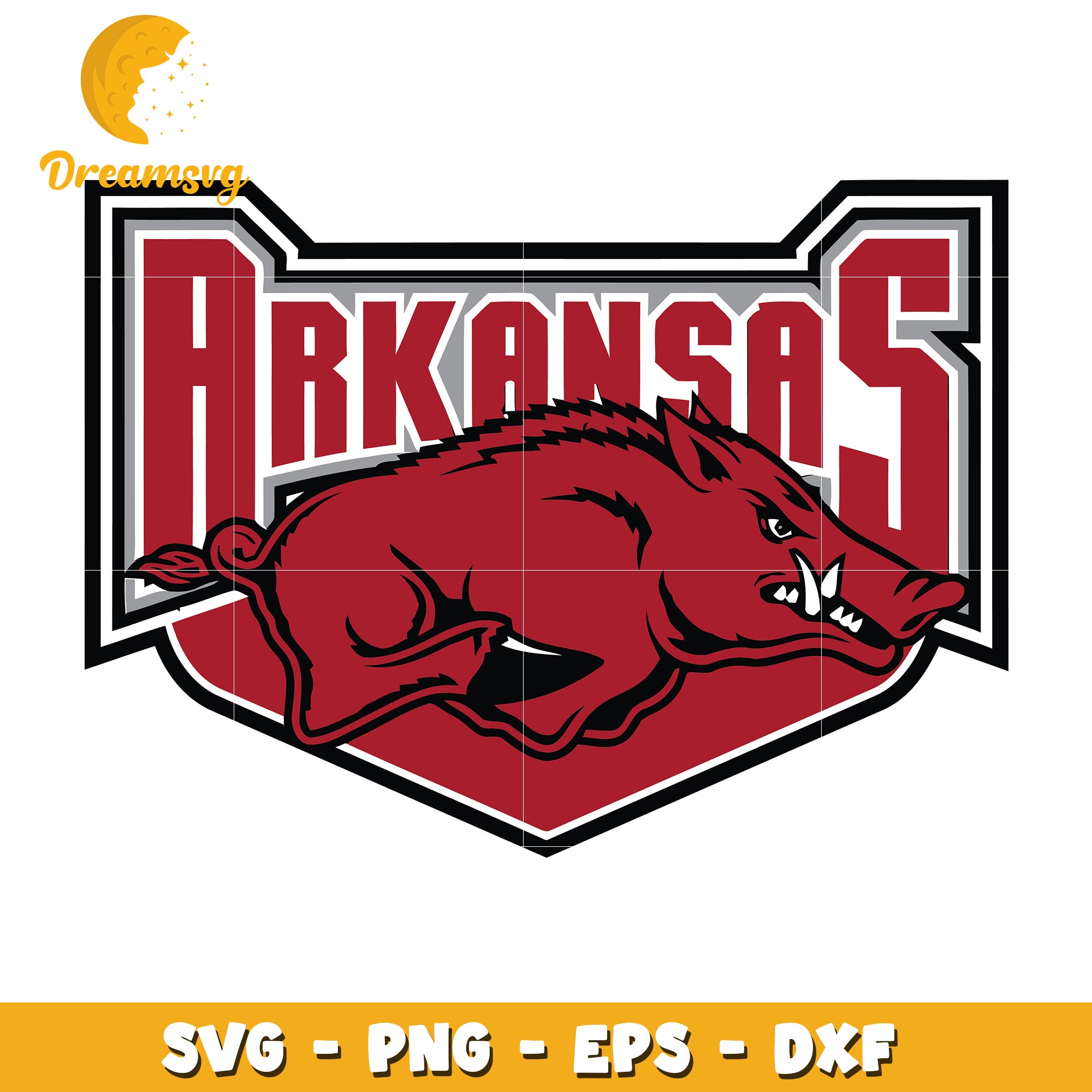 Arkansas Razorbacks SVG Graphic for Crafting Projects Online – DreamSVG ...
