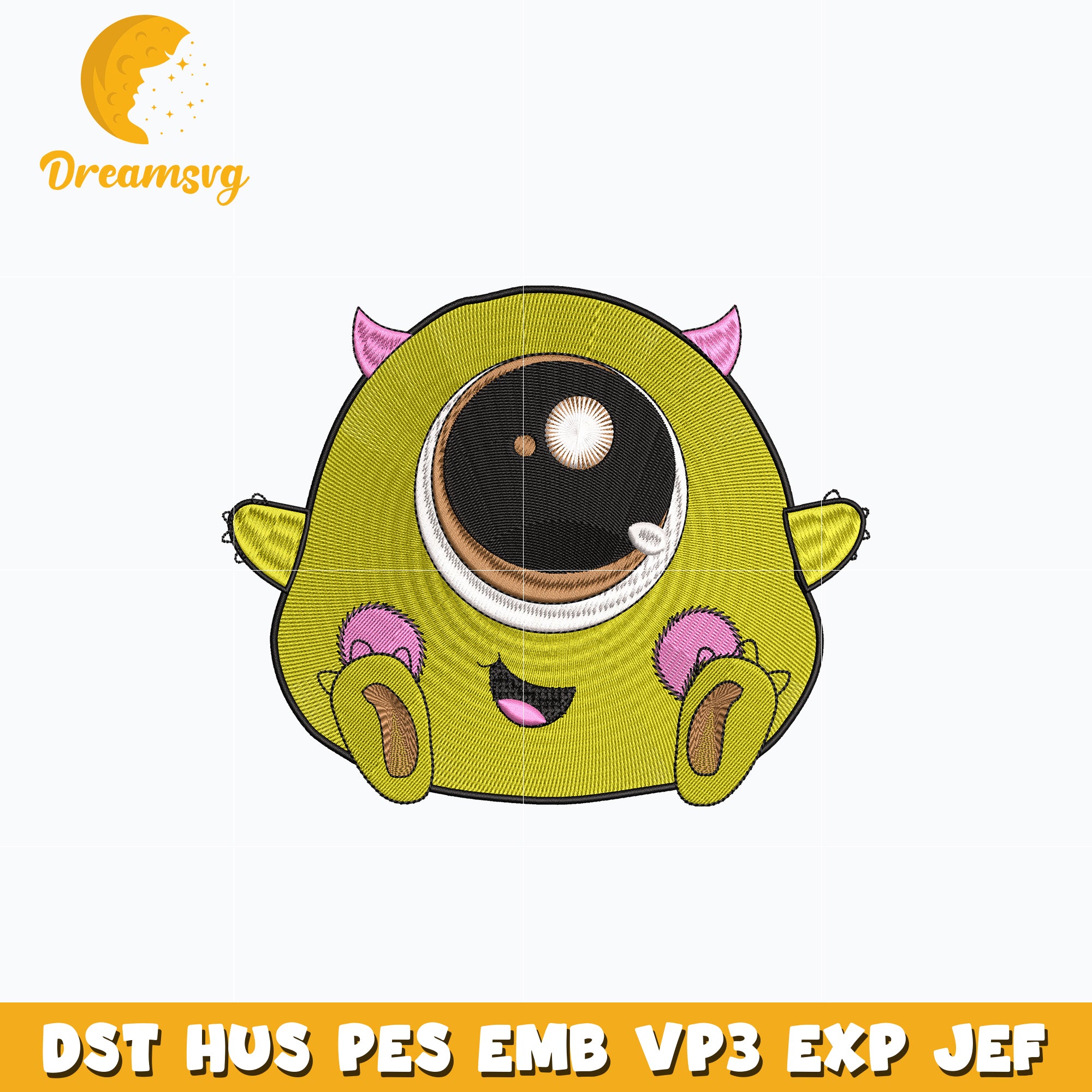 Baby Mike embroidery design – DreamSVG Store