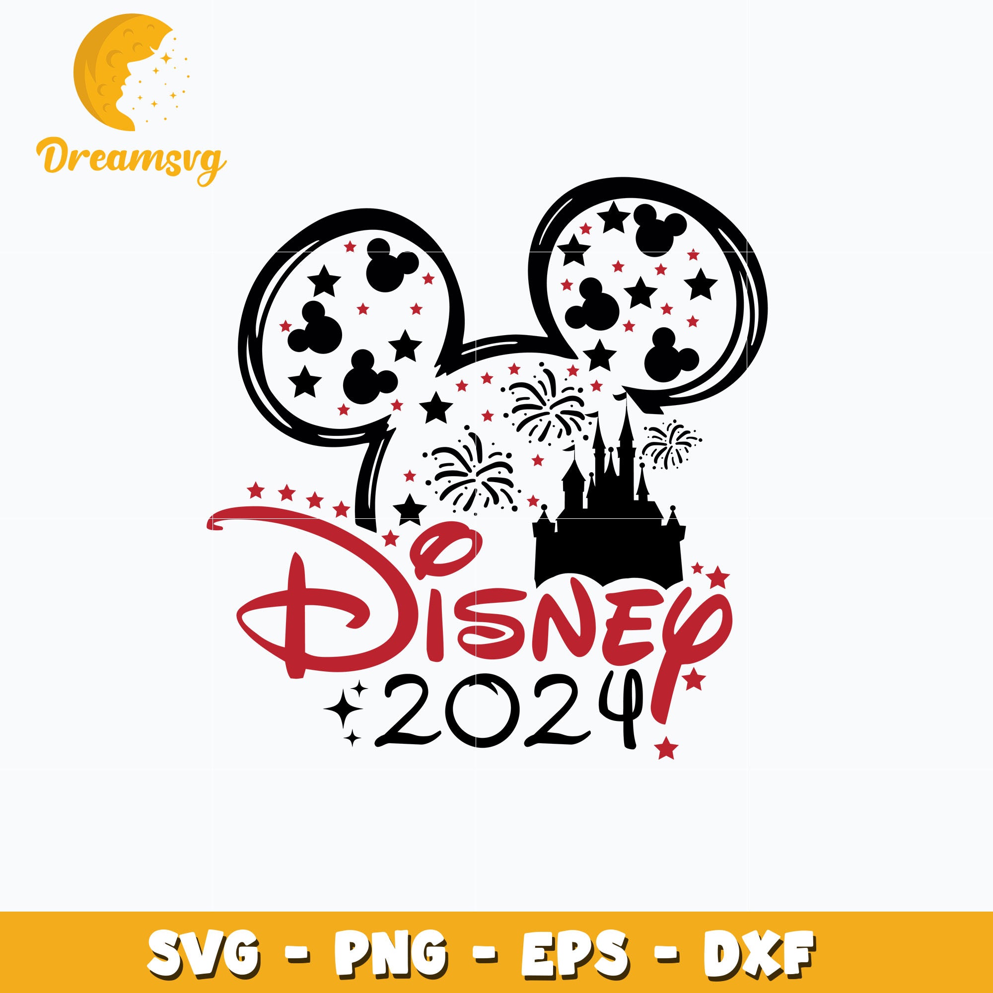 Logo De Mickey Mouse 2024 Mickey Mouse Family Vacation 2024 Svg,