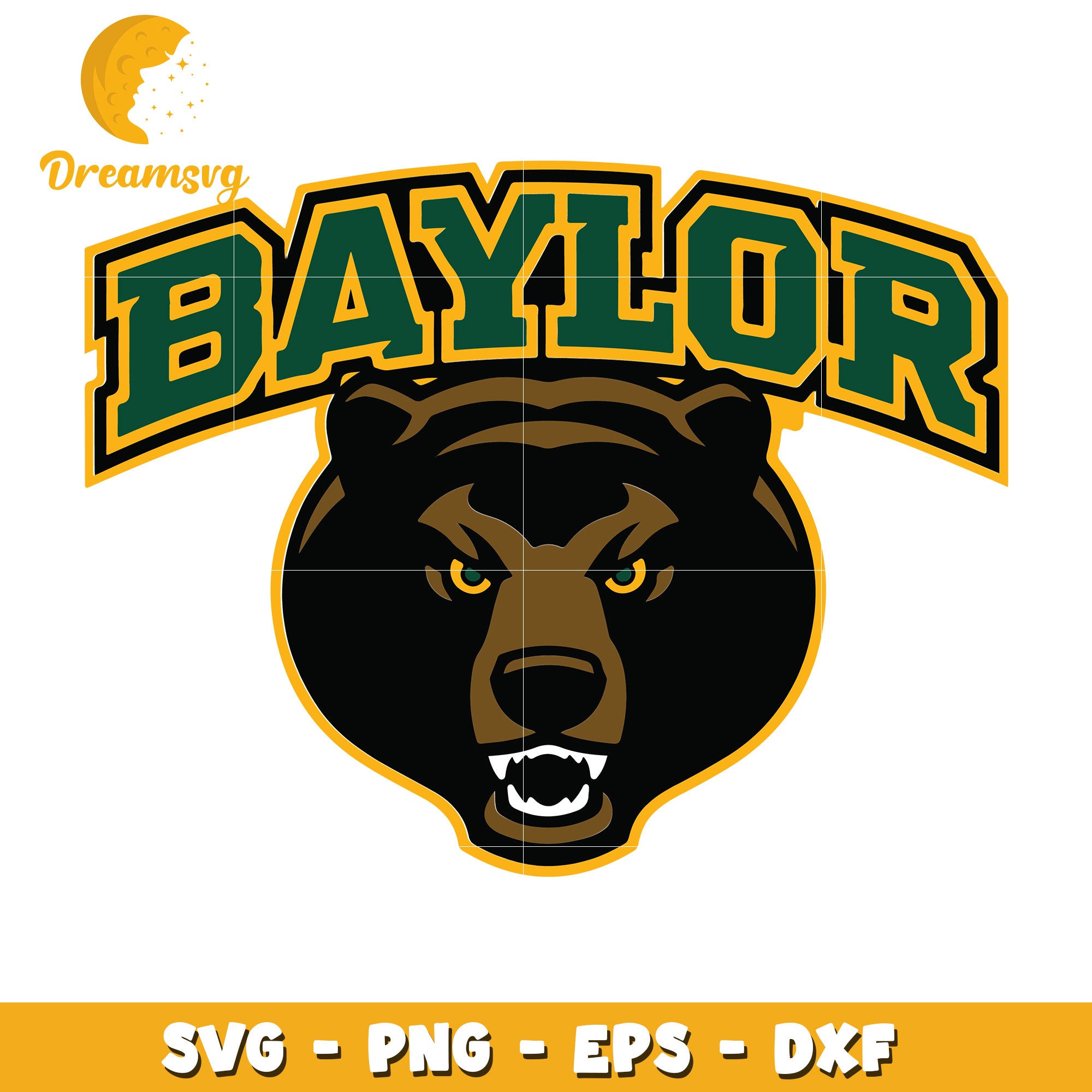 Baylor Bears SVG PNG EPS DXF Cut Files – DreamSVG Store