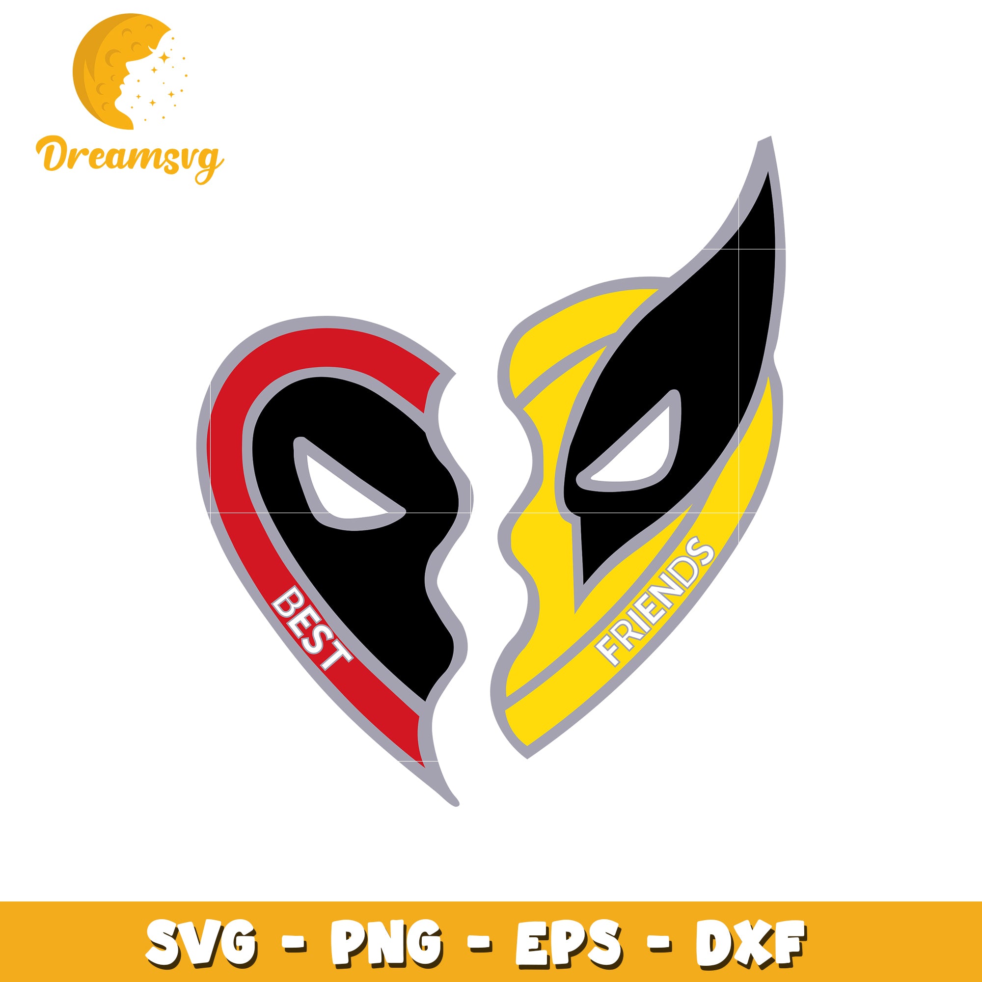 Best Friends SVG Cut Files – DreamSVG Store