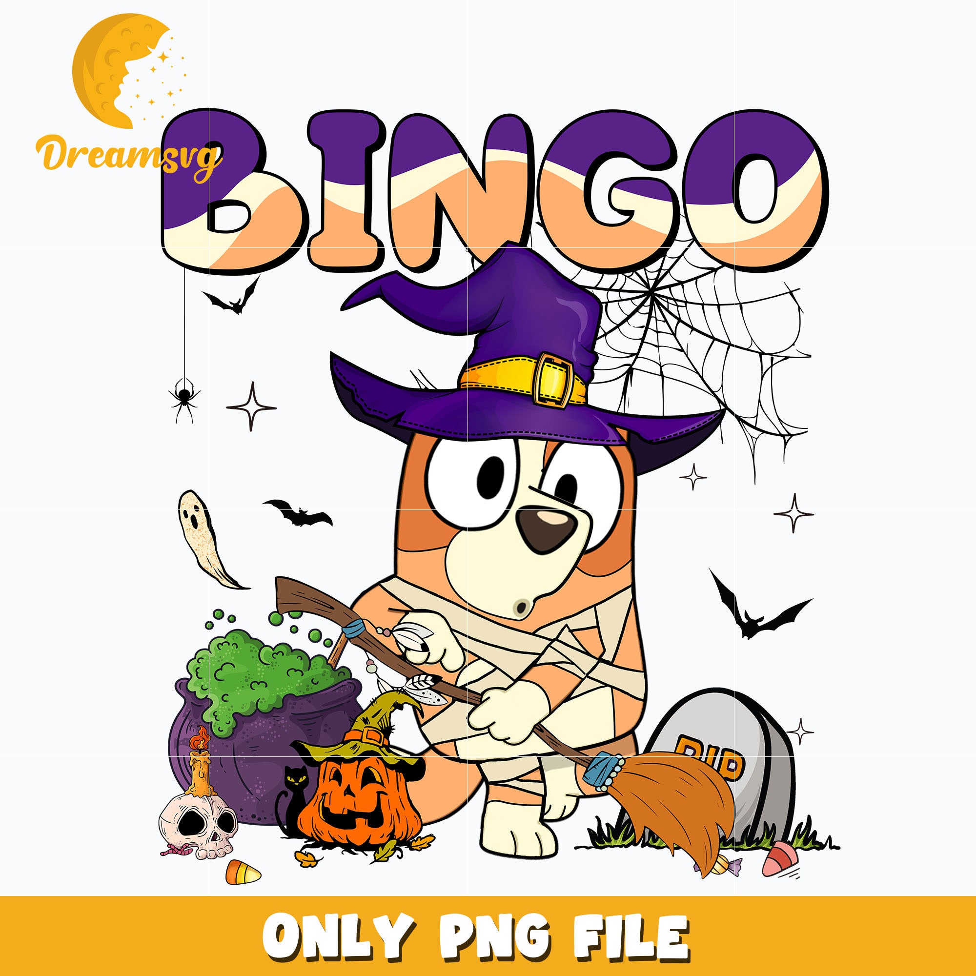 Bingo halloween png, Halloween png, Digital download. – DreamSVG Store