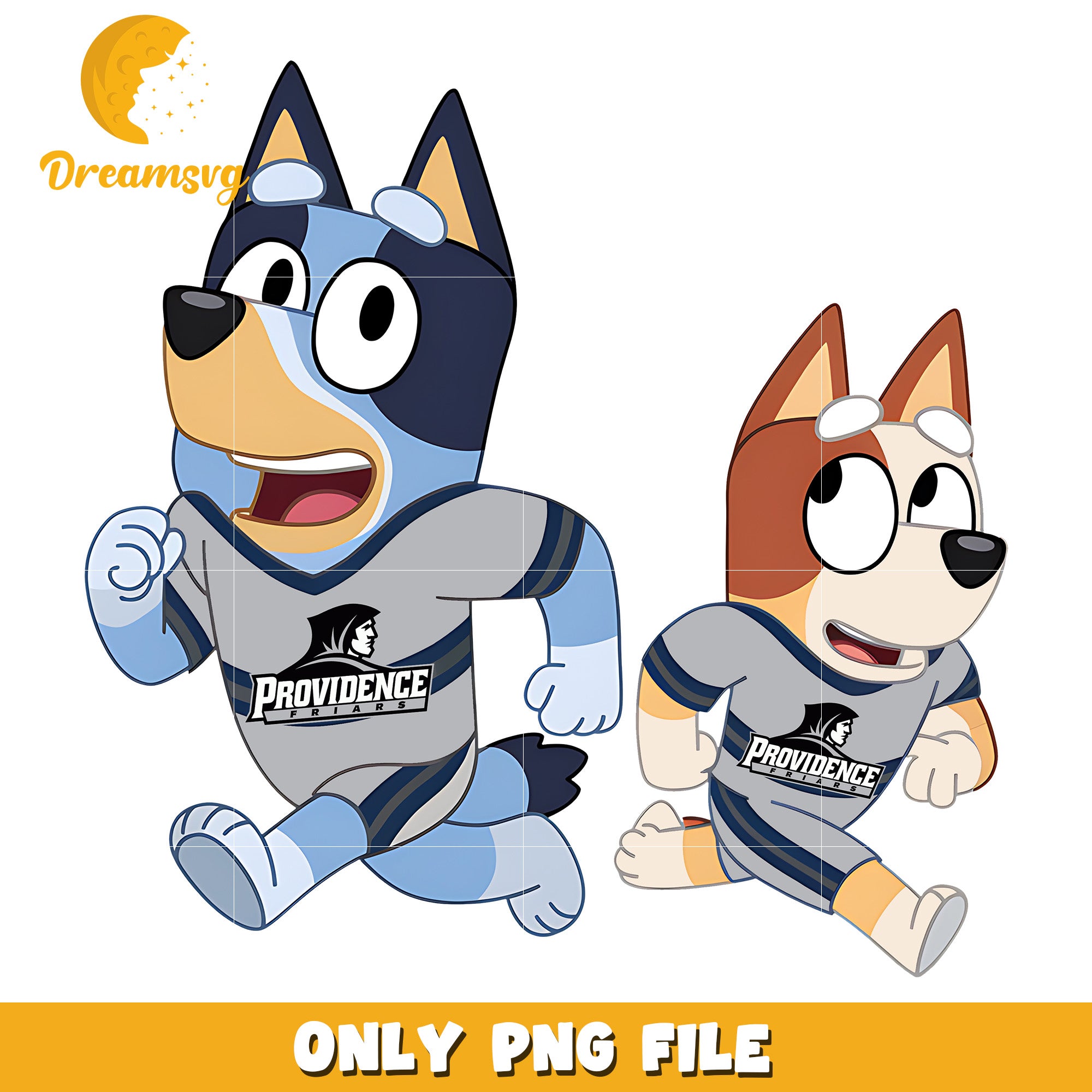 Bingo Bluey Friars fan png, Providence Friars png, ncaa png – DreamSVG ...