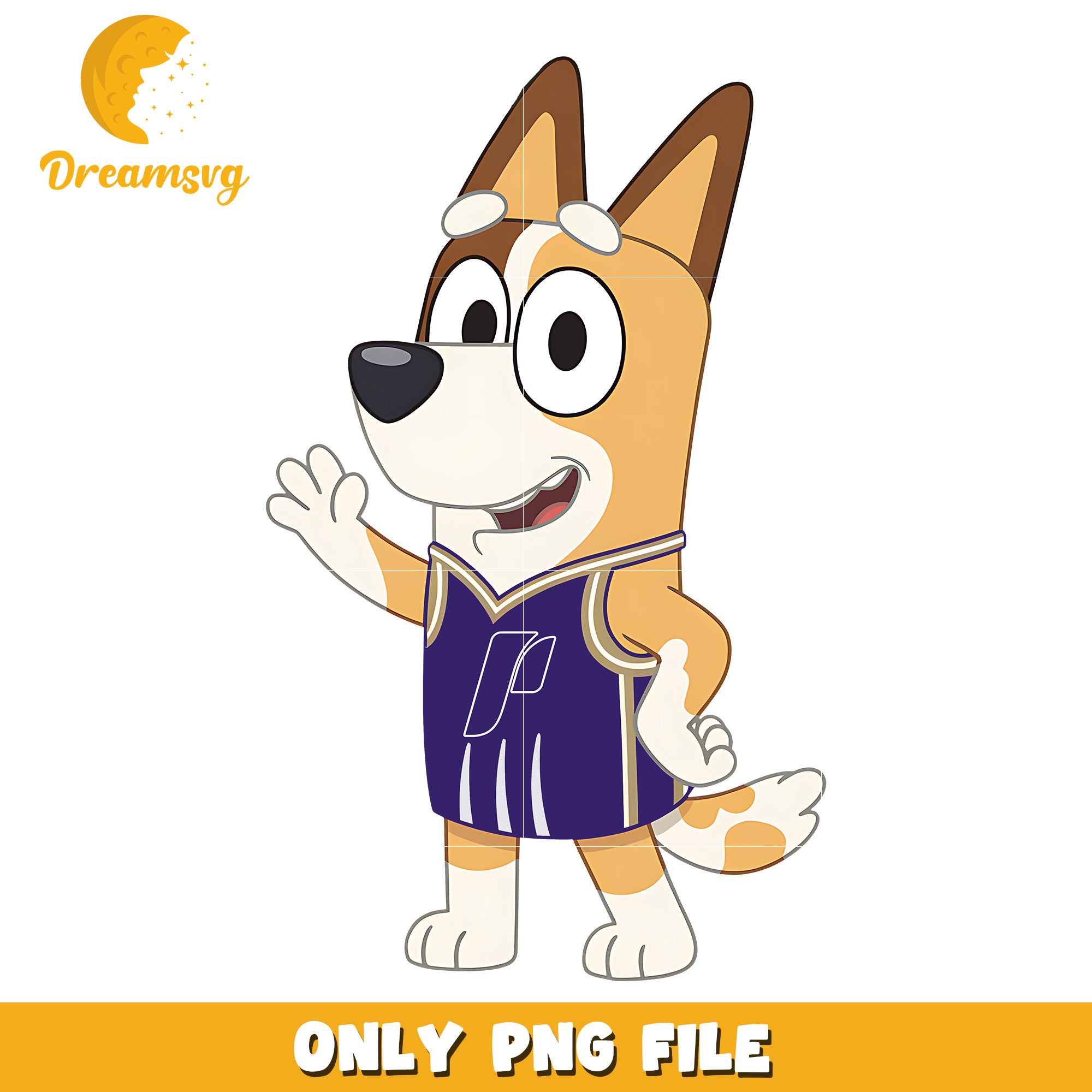 Bingo bluey character ncaa png, Portland Pilots png, ncaa png ...