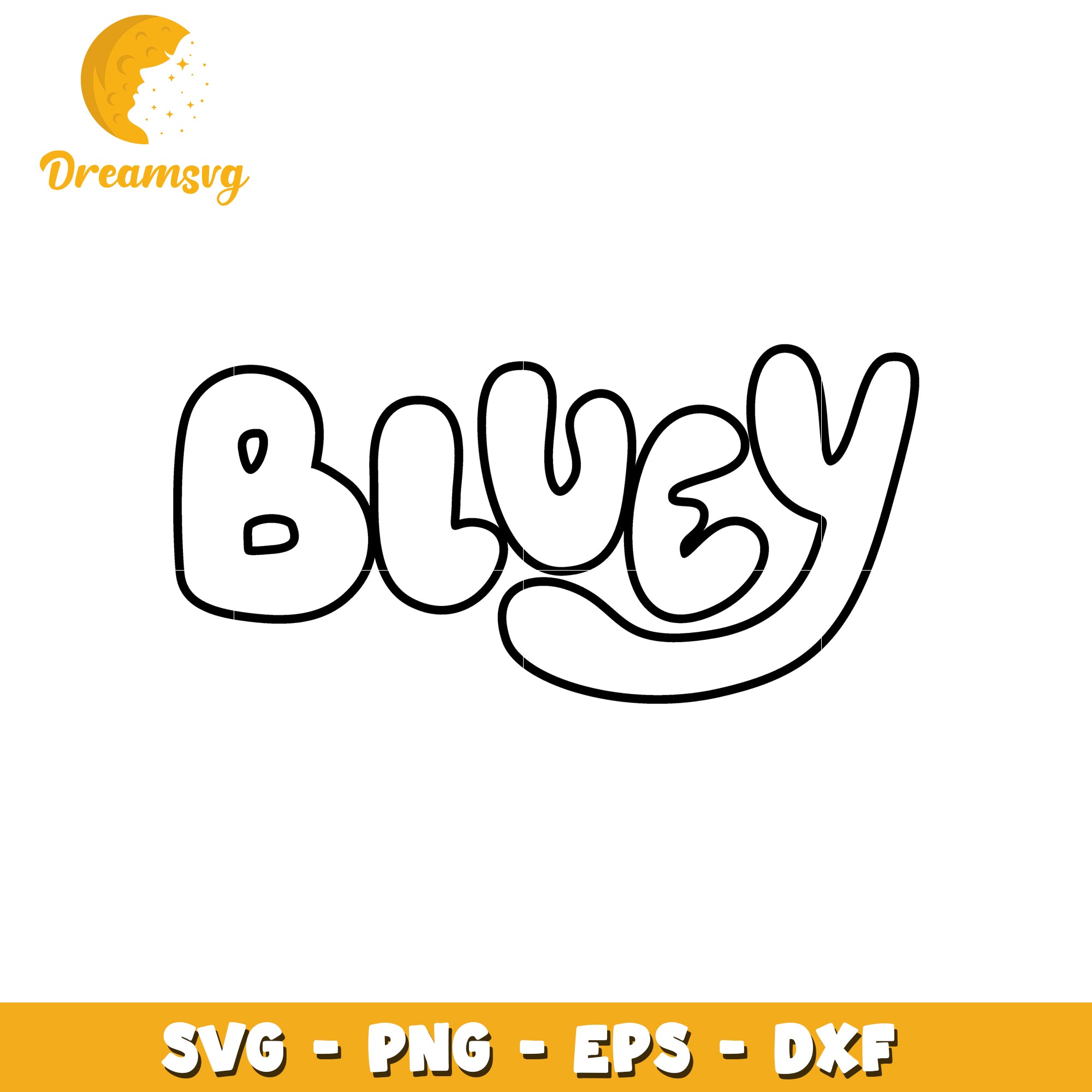 Blucy Name SVG Cut File – DreamSVG Store