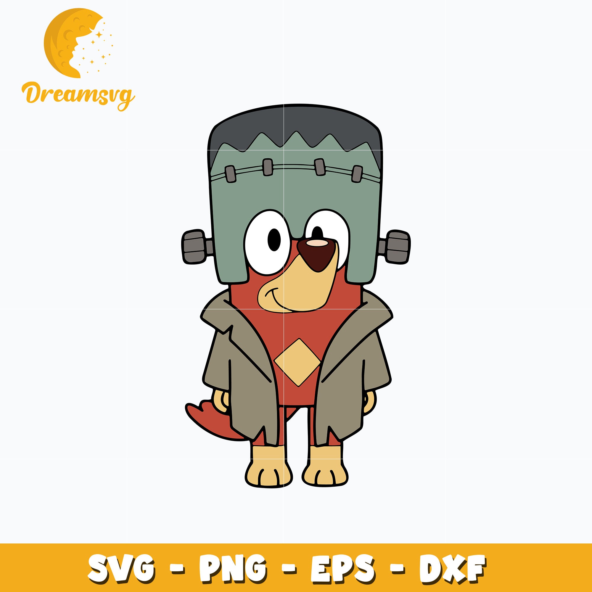 Bluey Rusty Halloween Svg, Bluey Halloween Svg – DreamSVG Store