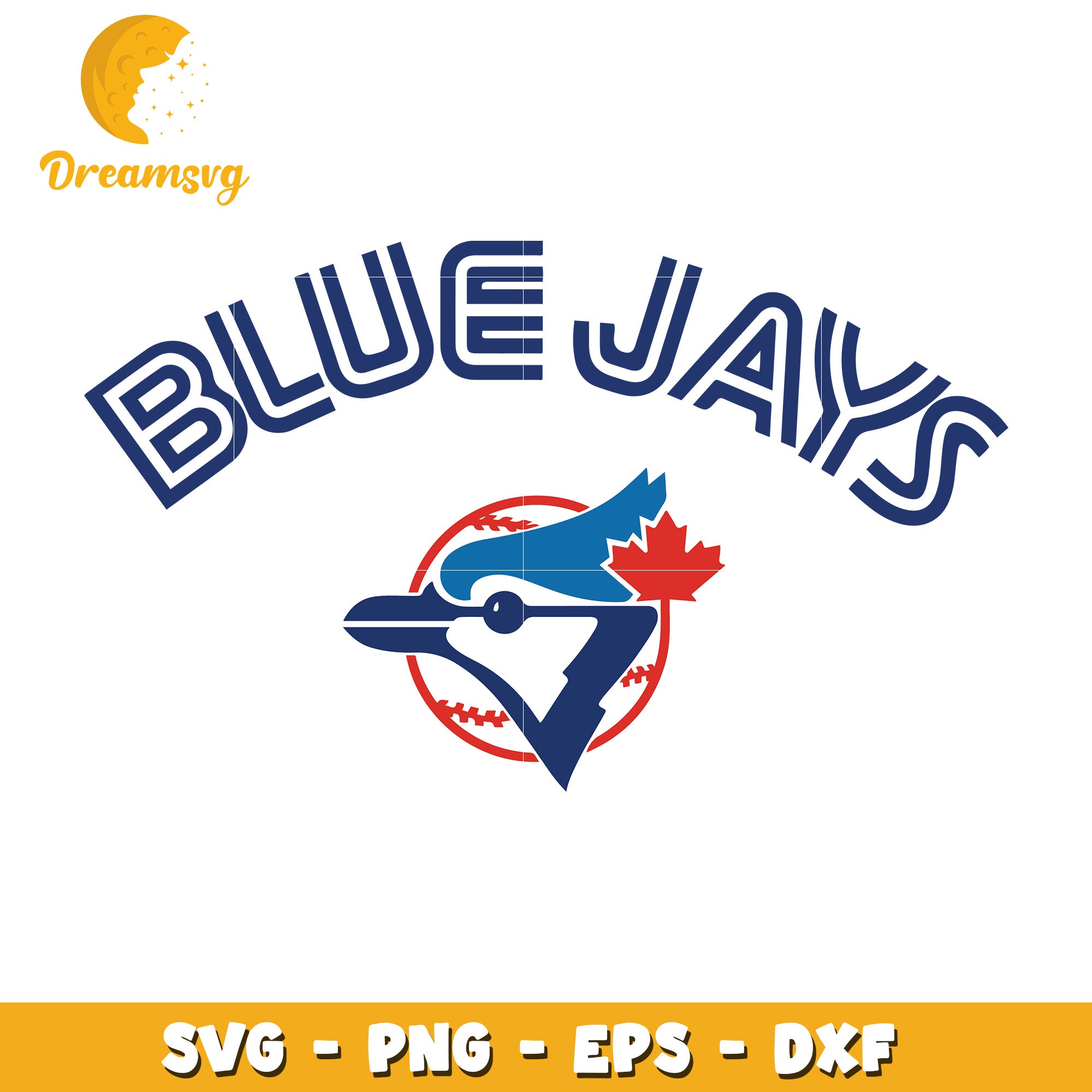 Blue Jays SVG PNG EPS DXF Files – DreamSVG Store
