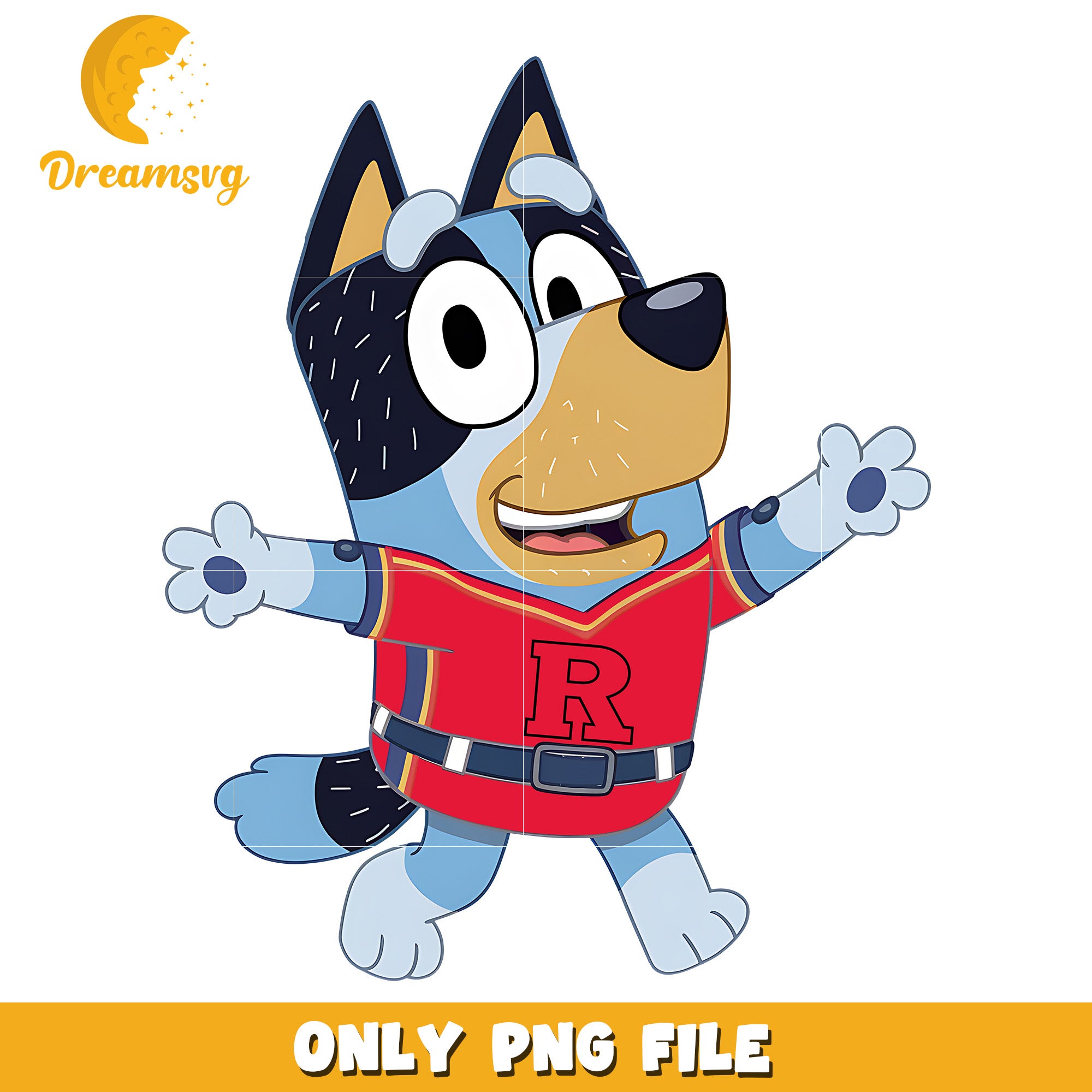 Bluey dad character png, Rutgers Scarlet Knights png, ncaa png ...