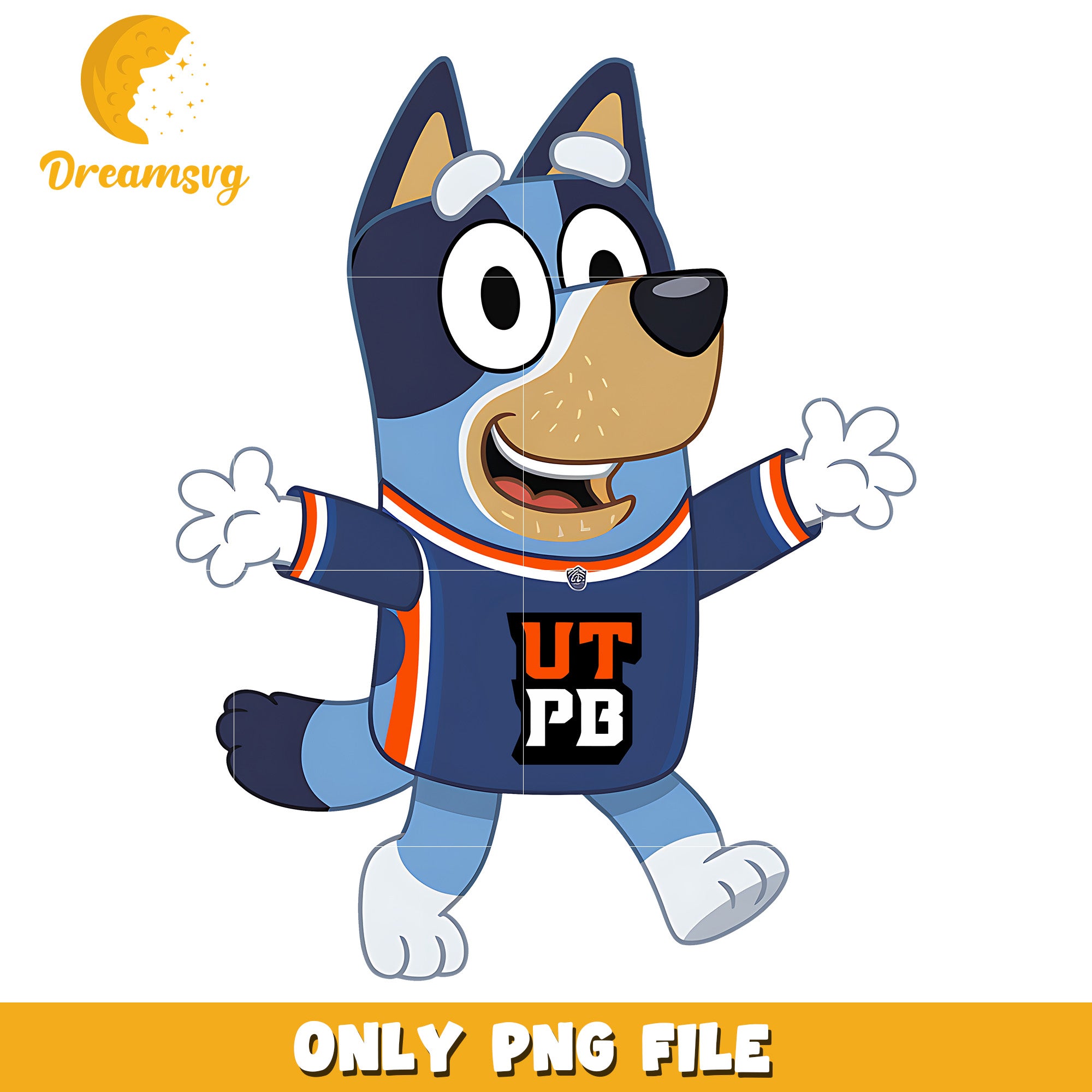 Bluey dad chearleader ncaa team png, UTPB Falcons png, ncaa png ...