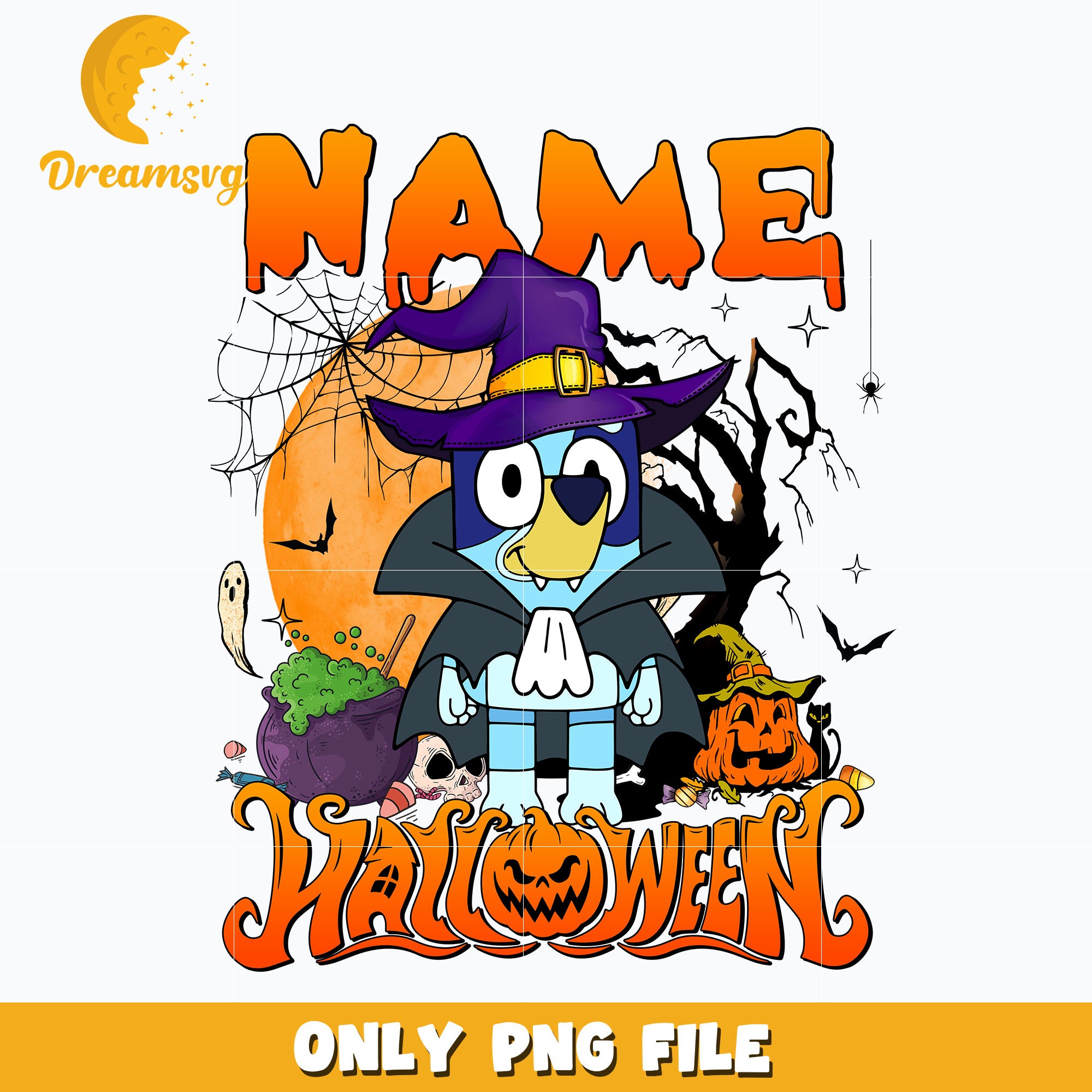 Bluey halloween png, Halloween png, Digital download. – DreamSVG Store